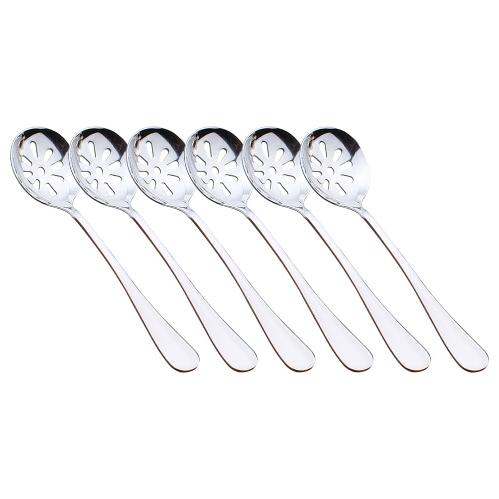 HAMPPLIES 6Pack Slotted Spoons Stainless Steel Kitchen Gadgets Set For ...