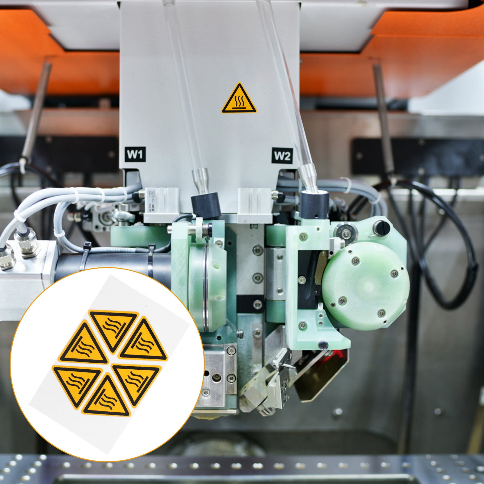 HAMPPLIES 6Pack Warning Labels for Construction Sites and Factories ...