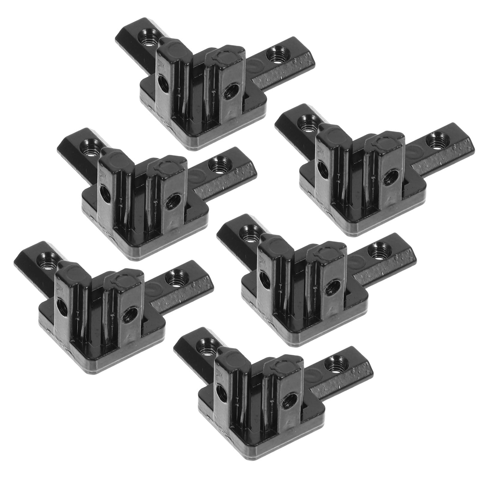 HAMPPLIES 6Pcs Concealed Connector 3-Way Corner Bracket in 1.3x1.3x0 ...