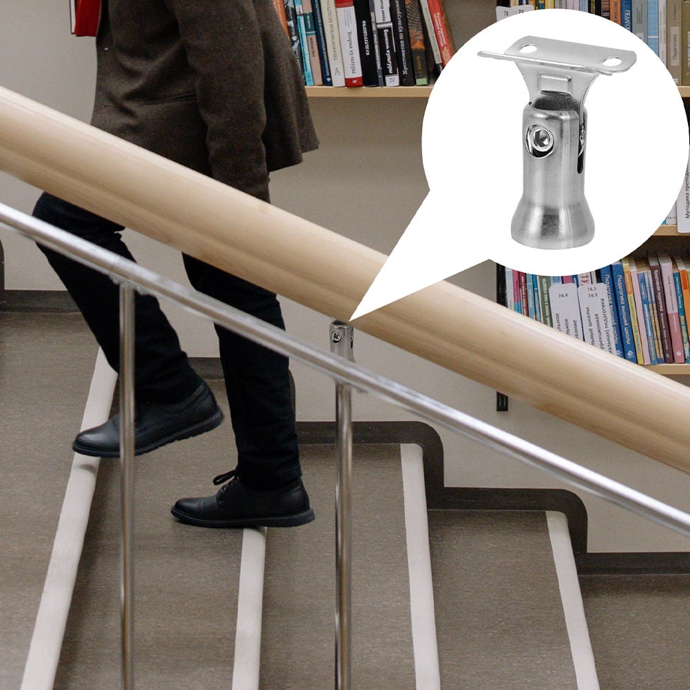 HAMPPLIES 6Pcs Handrail Bracket for Stair Railing and Fire Corridors ...