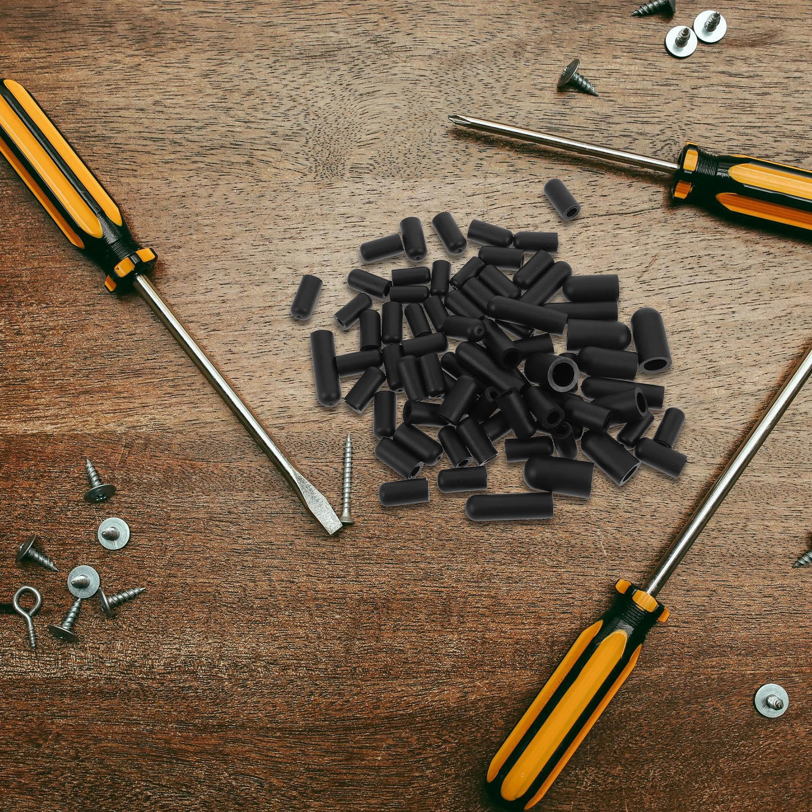 HAMPPLIES 80Pcs Rubber Vacuum Cap Assortment Kit For Automotive Hose ...