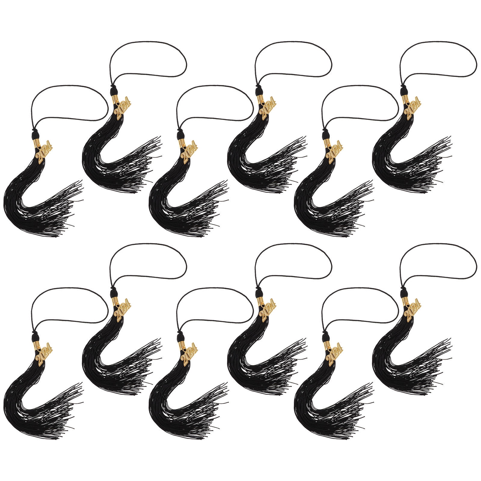 HAMPPLIES Academic Graduation Tassels 12Pcs Graduation Cap Toppers ...