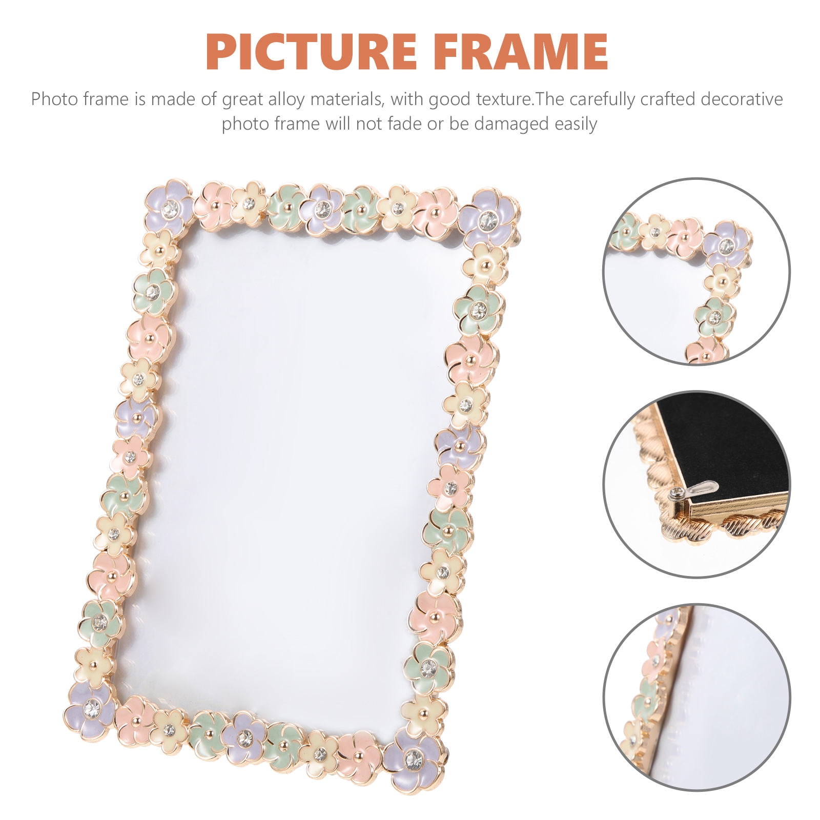 HAMPPLIES Aesthetic Picture Frames for Desk Simple and Creative Style ...