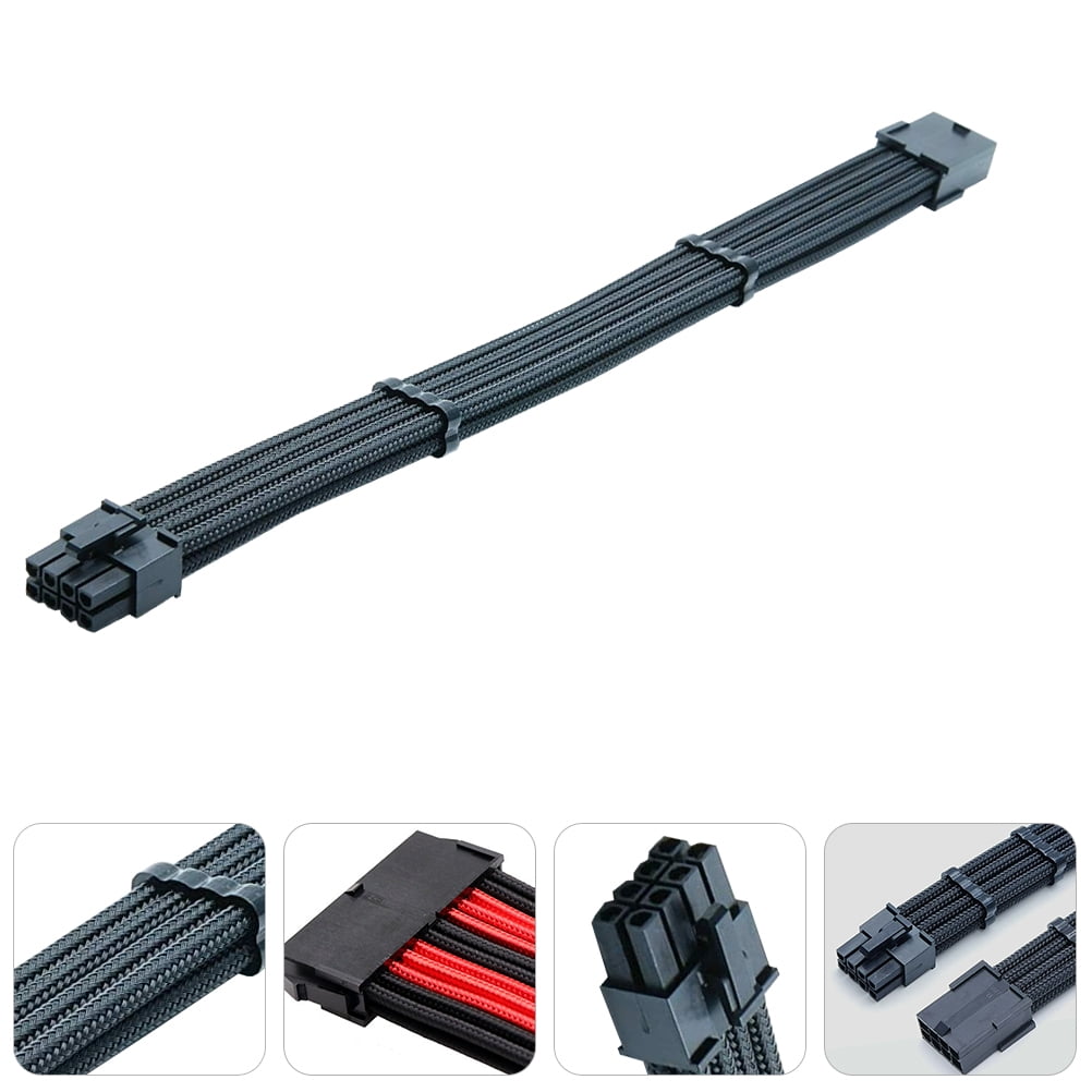 HAMPPLIES Atx Cpu Power Supply Cable Extension Cord With Durable ...