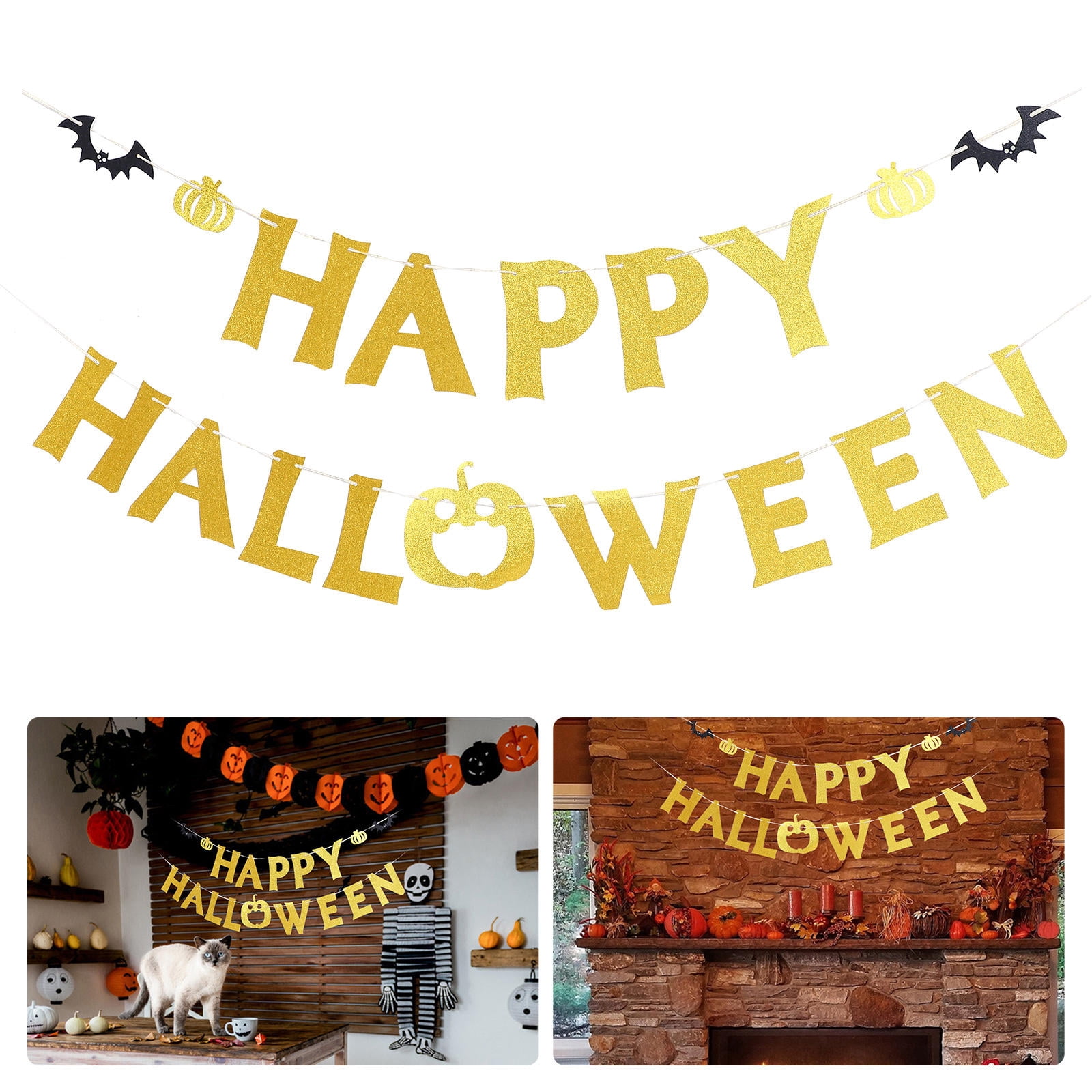 HAMPPLIES Banner Assorted Color 15X5 9In Square Paper for Families and ...