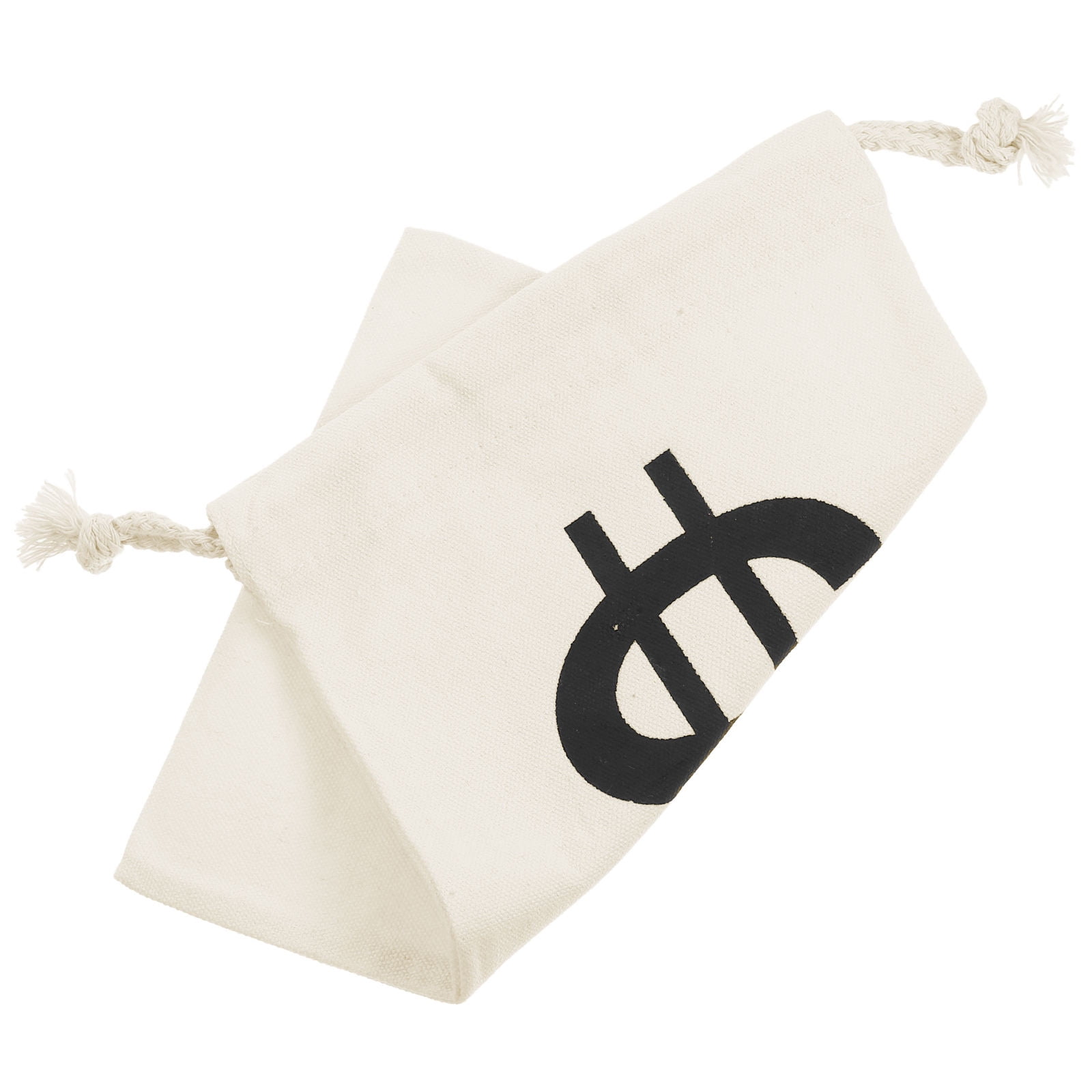 HAMPPLIES Beige Canvas Drawstring Bag For Practical Drawstring Bag Party 1Pcs - Walmart.com