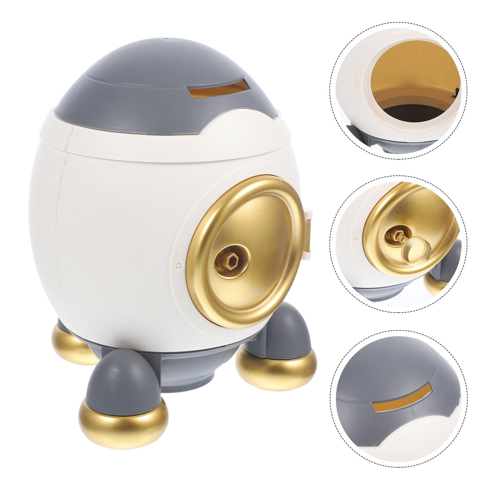 HAMPPLIES Childrens Money Box Rocket 1Set Money Saving Box For Kids ...