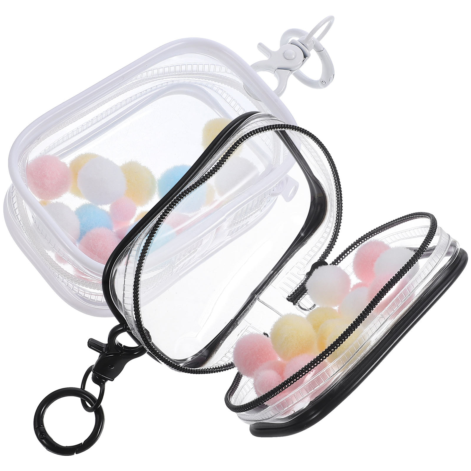 HAMPPLIES Clear Figures Display Bag 2 Sets For Collectors And Hobbyists ...