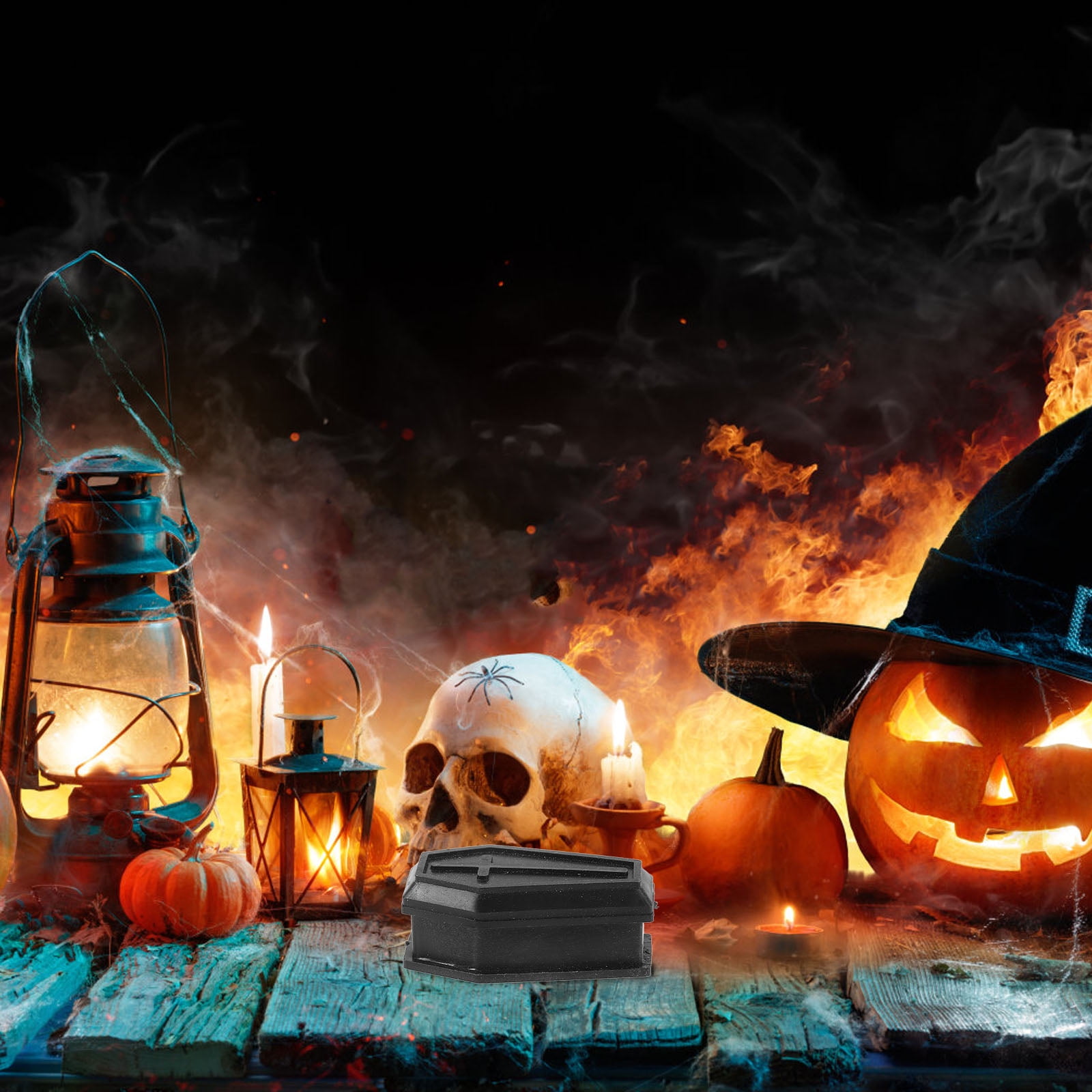 HAMPPLIES Coffin Box Models Gothic Favor Boxes 5.5X3.7X2.3In for 8Pcs ...