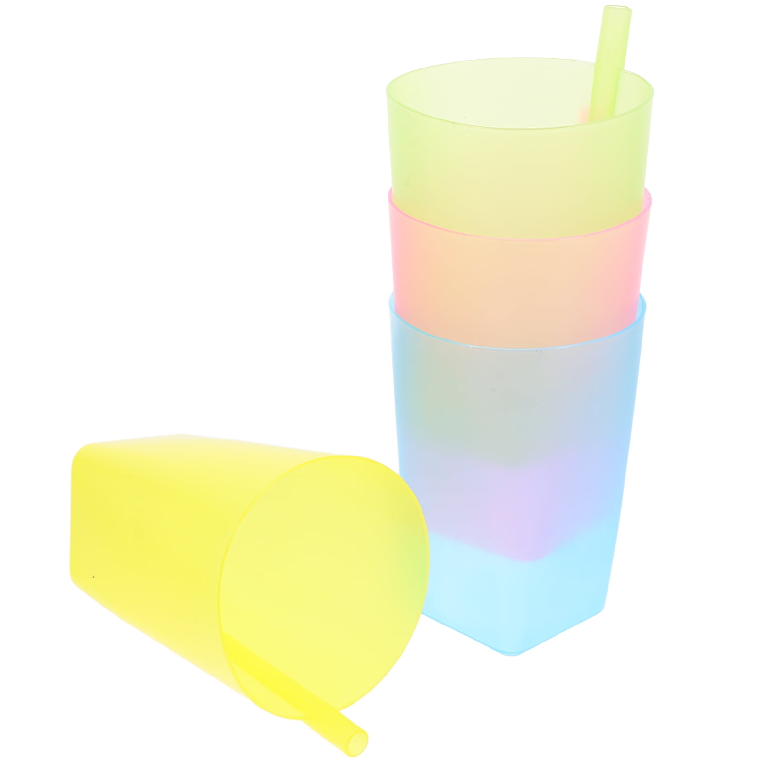 HAMPPLIES Cup Straw Set First Years Sippy Cups Reusable Milk Storage ...