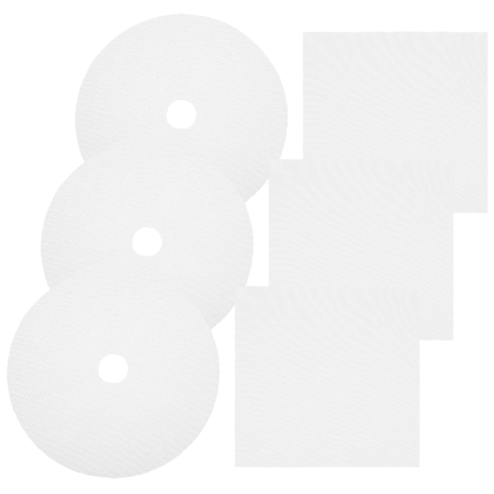 HAMPPLIES Dehydration Sheets 6Pcs for Fruits and Meats Square Silicone ...