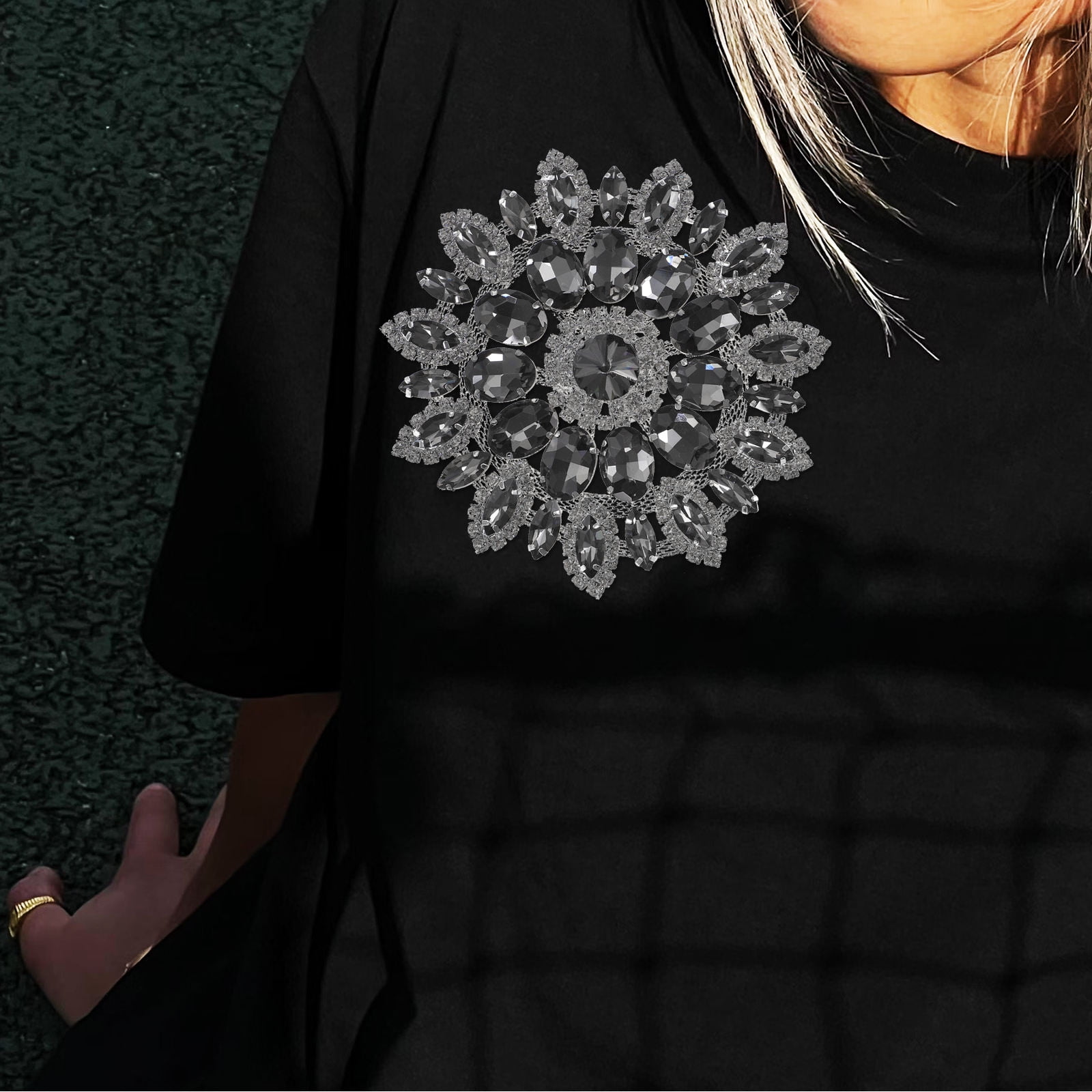 HAMPPLIES Diy Brooch Patch 1Pack Decorative Patches For Diy Apparel ...