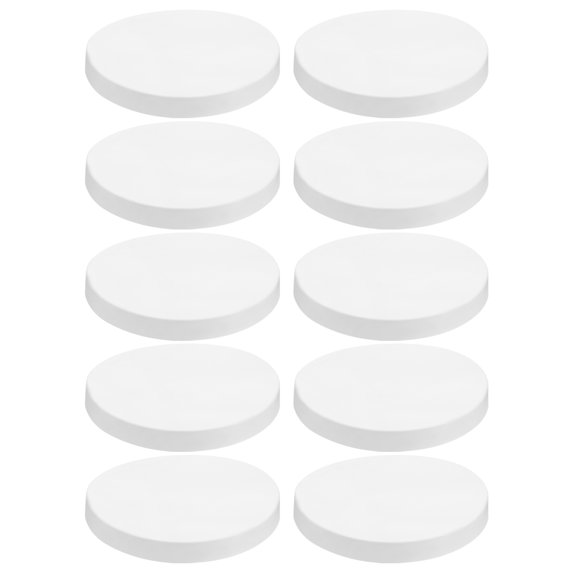 HAMPPLIES Dock Piling Caps 10pcs White Wood Pegs Protection Caps Small ...