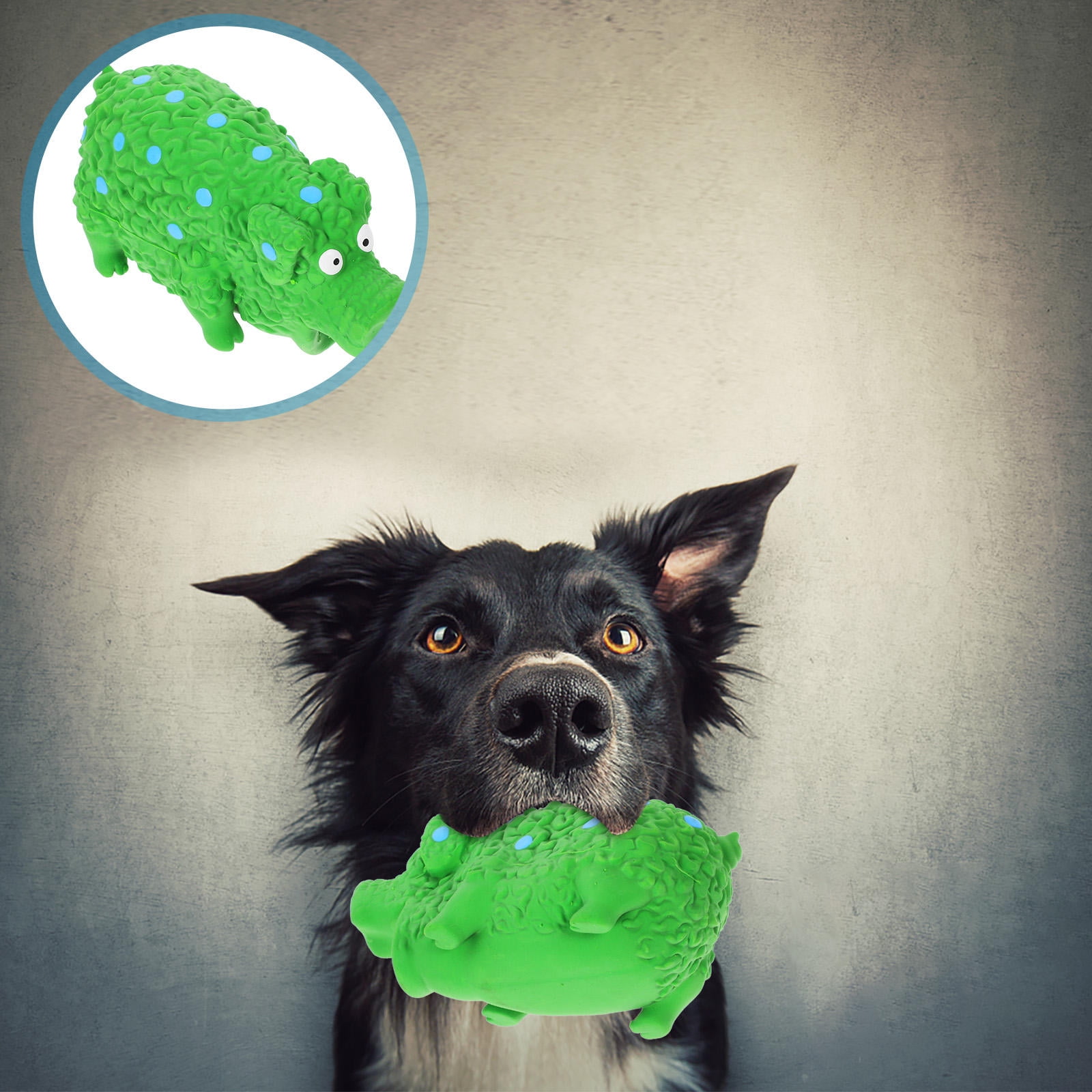 HAMPPLIES Dog Squeaky Pig Shaped Teething For Puppies Chewing Plaything ...