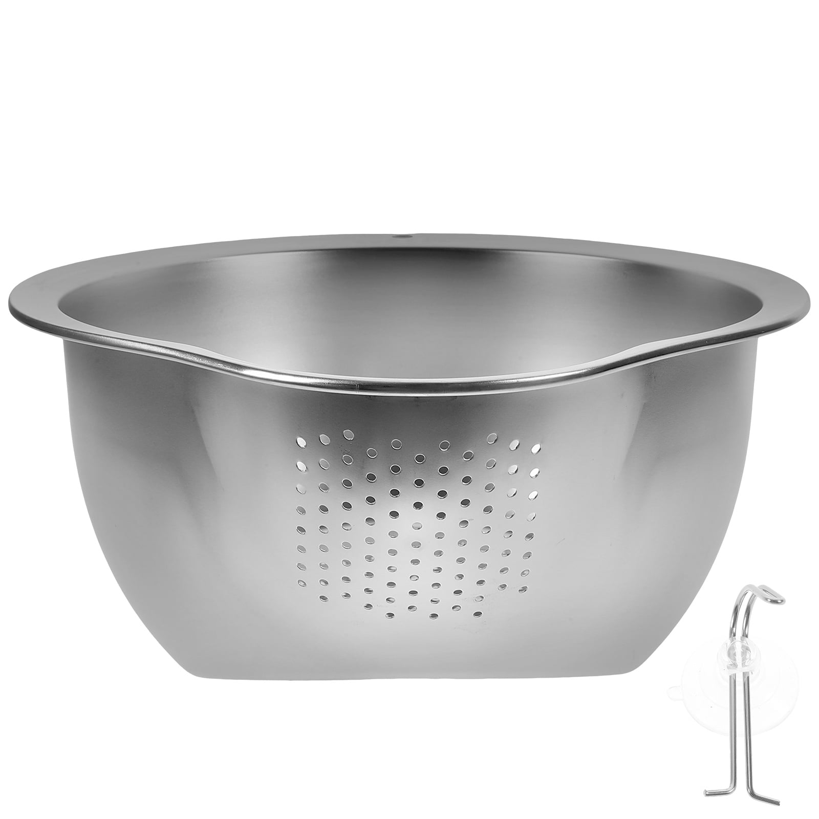 HAMPPLIES Food Washing Strainer 10.61X9.43X5.31in For Kitchen Use And ...