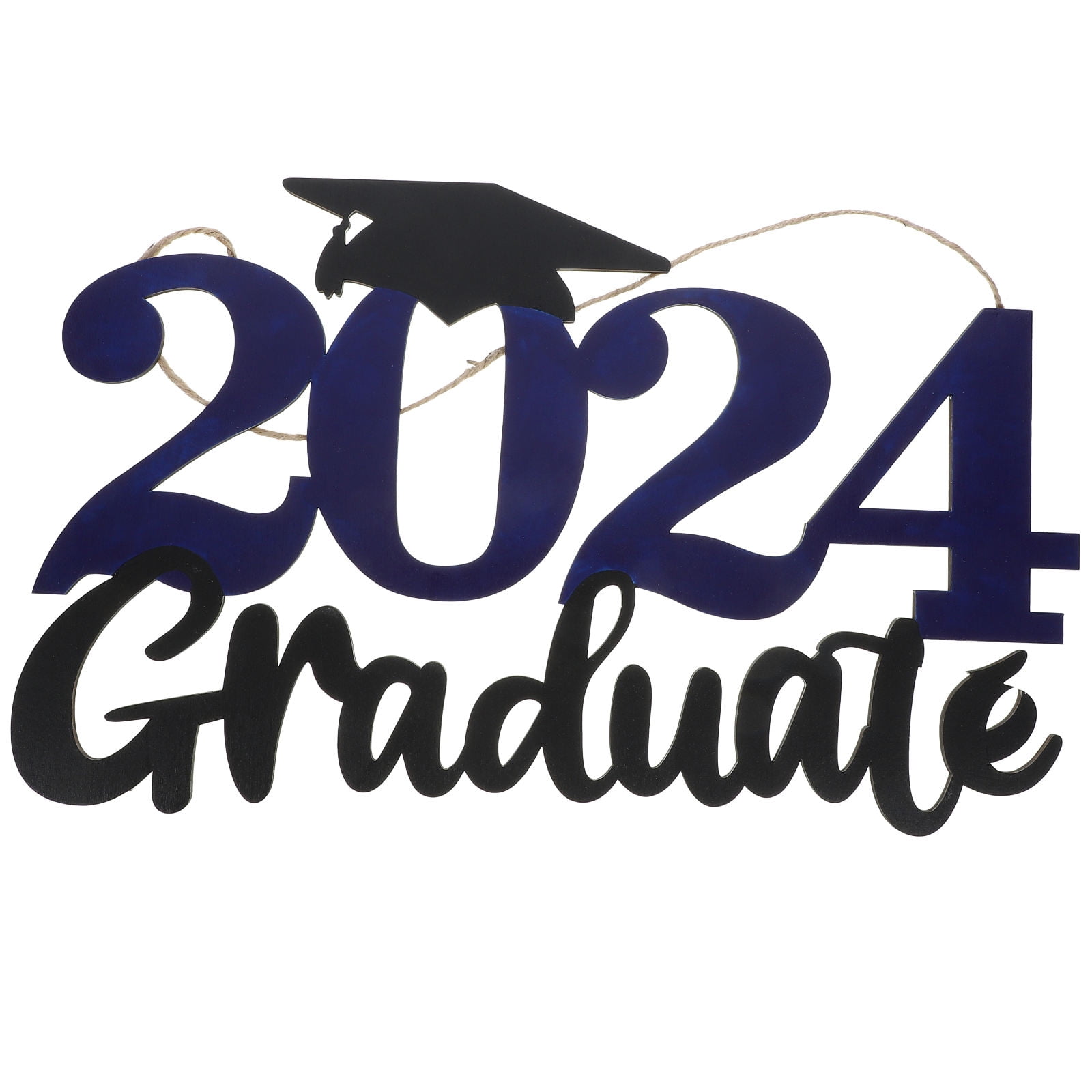 HAMPPLIES Graduate Party Decoration Wooden Sign Photo Booth Prop ...