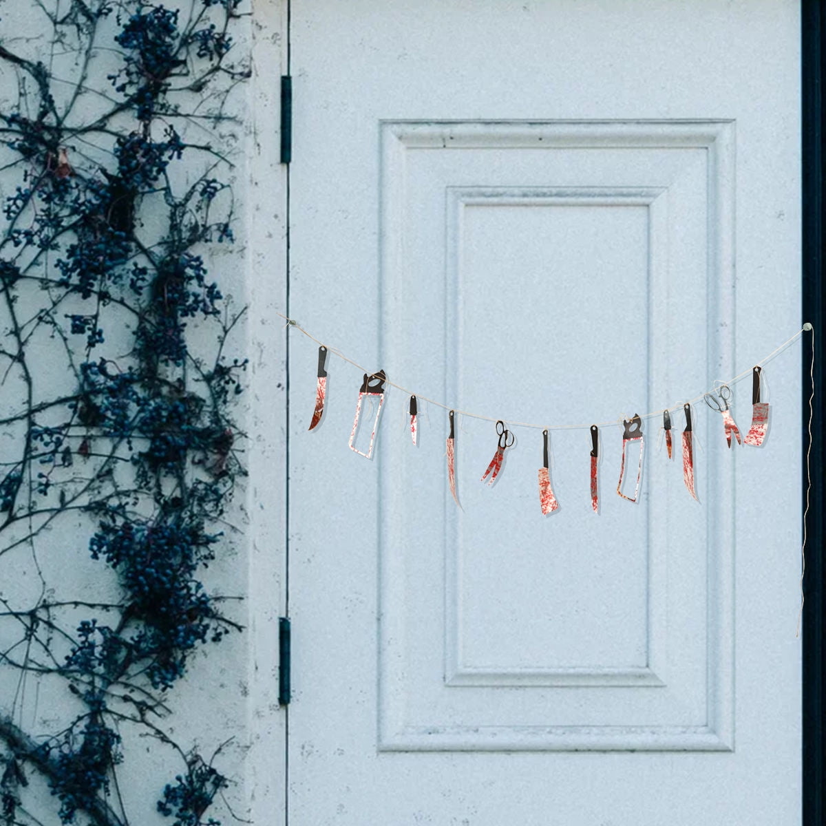 HAMPPLIES Hanging Banner 20x1.5x0.2cm Assorted Color PVC Material for Party 1 Set - Walmart.com