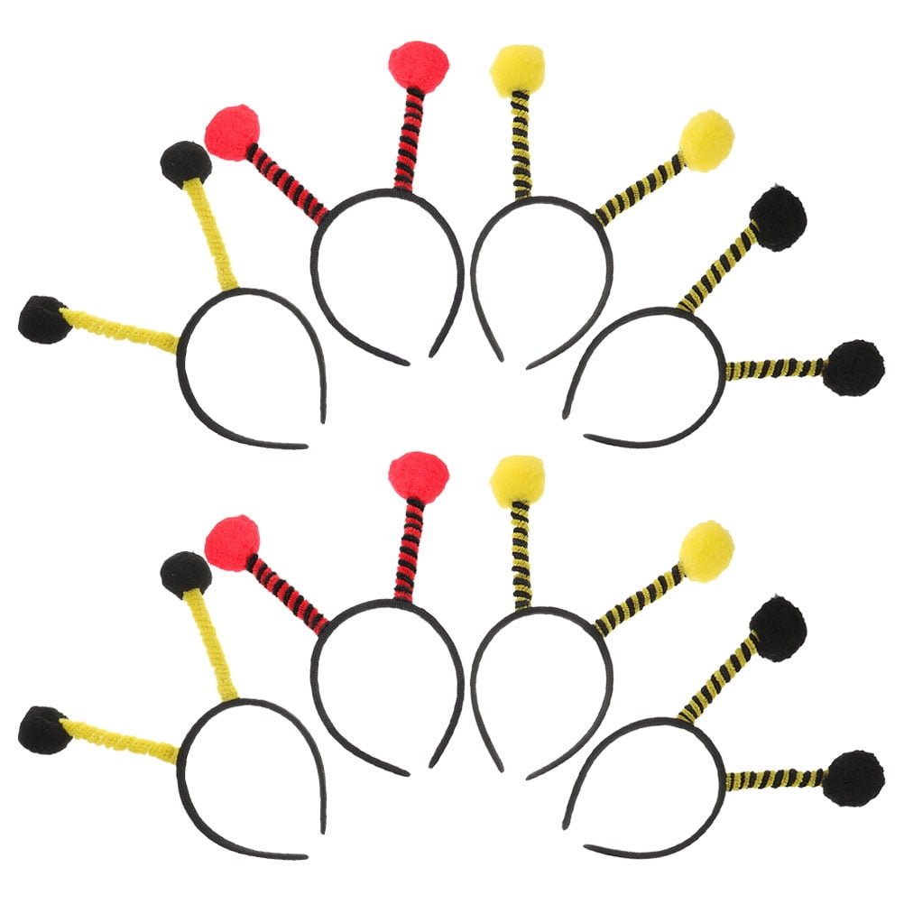 HAMPPLIES Headband Costume For Festivals With Bee And Ant Shape 8Pcs ...