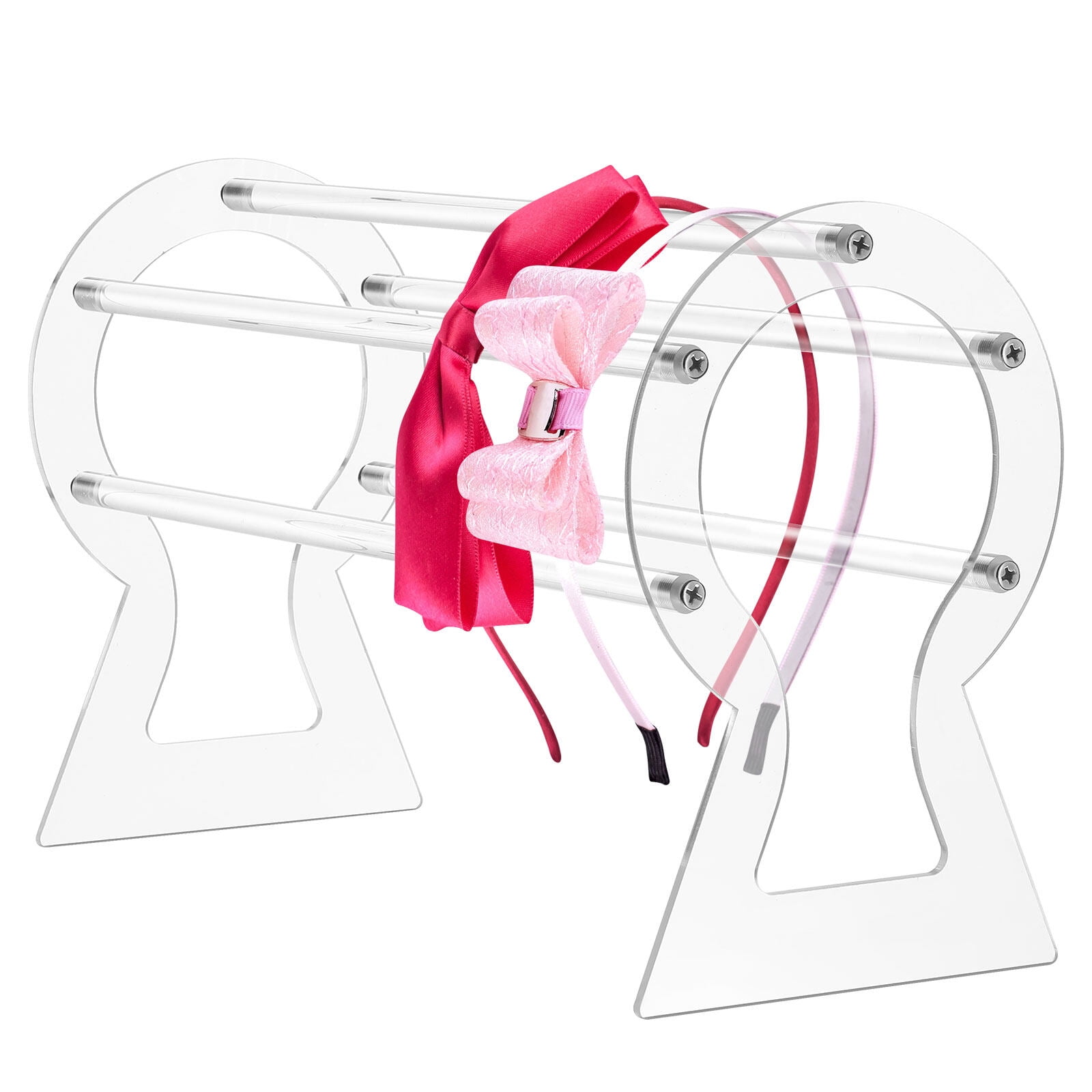 HAMPPLIES Headband Display Stand 1Set Acrylic Square for Hair ...