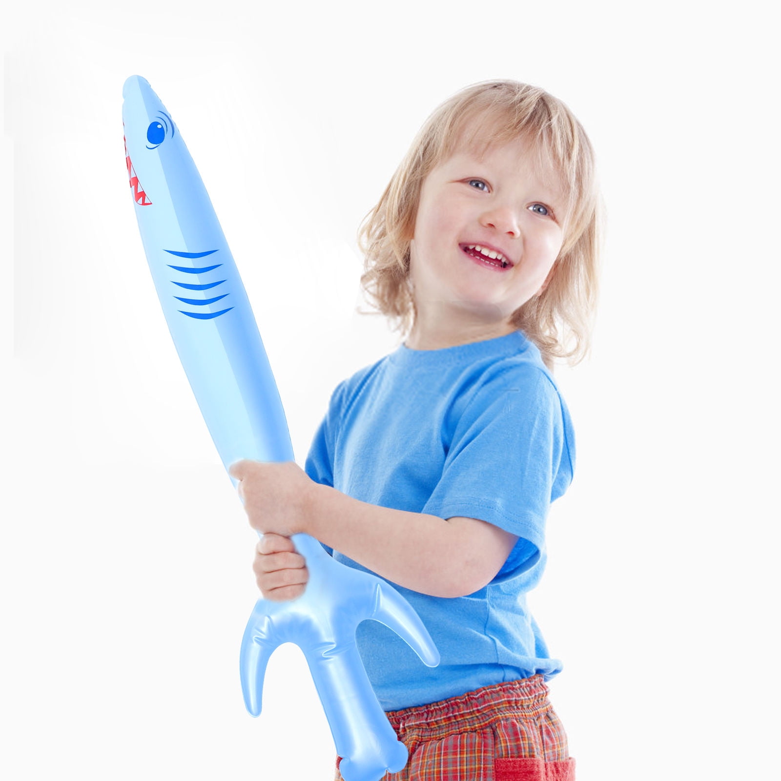 HAMPPLIES Inflatable Swords Blue Pvc 2Pcs 27.6X3.9X0.04In - Walmart.com