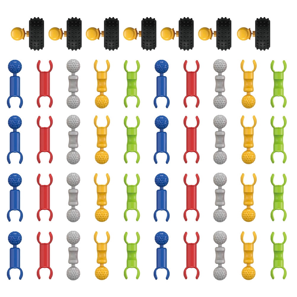 HAMPPLIES Kids Construction Toys 70Pcs For Childrens Color Recognition ...