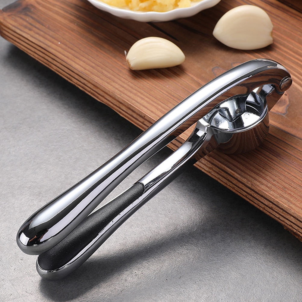 HAMPPLIES Kitchen Garlic Press Zinc Alloy Compact Design for Cooking ...