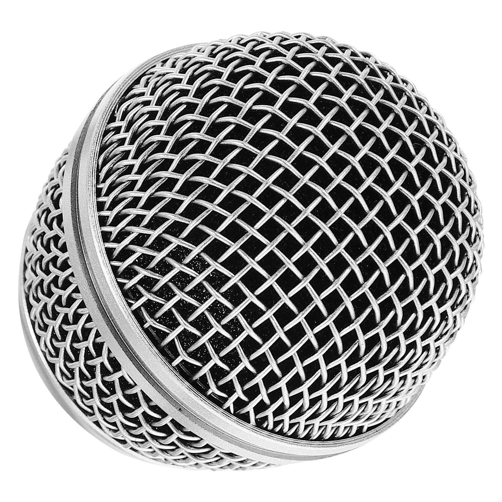 HAMPPLIES Microphone Grille Replacement Head Collision Mesh Mic Grille ...