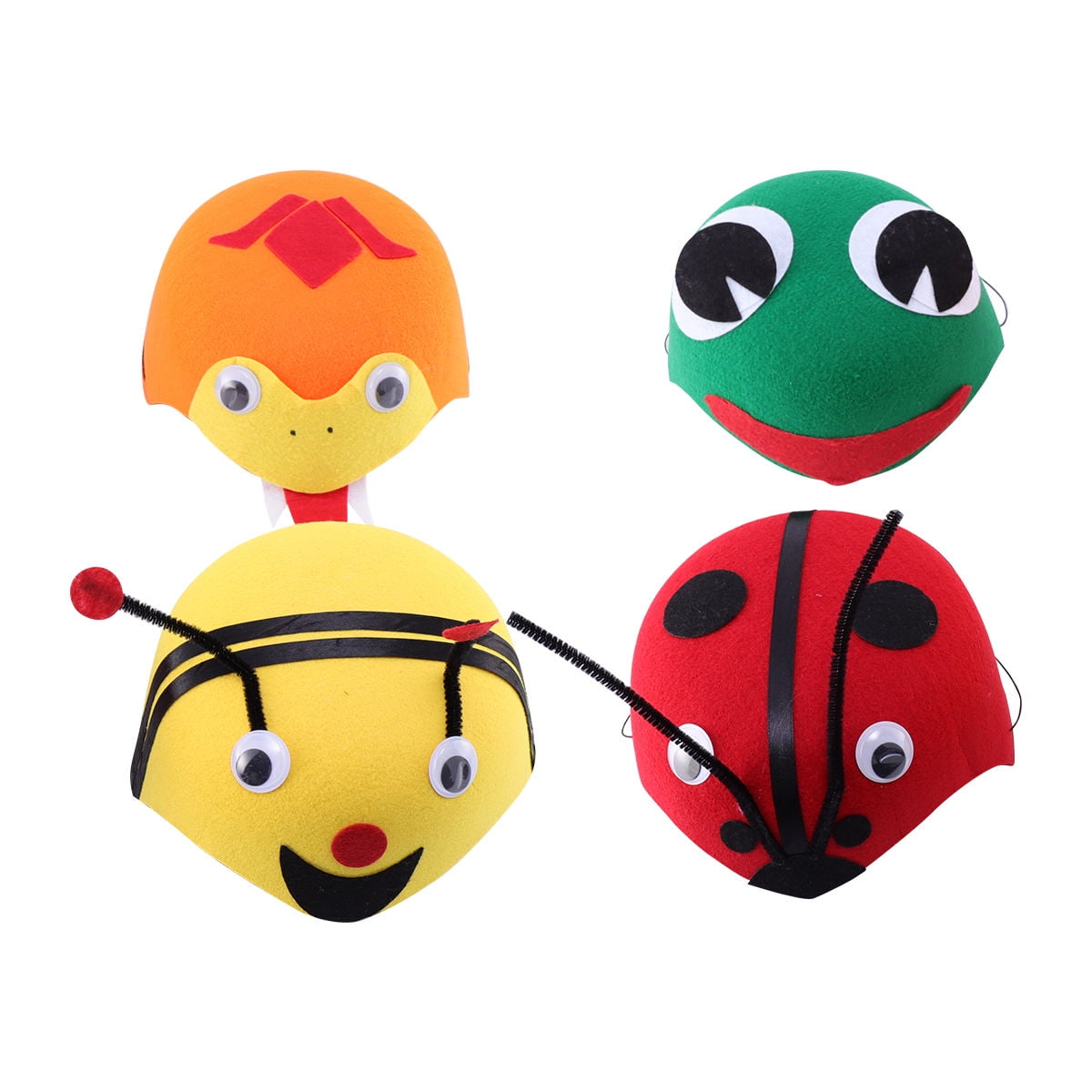 HAMPPLIES Mixed Style Animal Caps for Kids with for Parties - Walmart.com