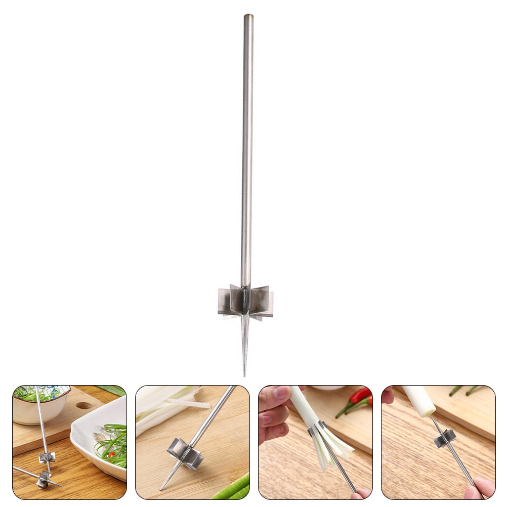 HAMPPLIES Onion Chopper Stainless Steel Kitchen Shredder For Uniform ...