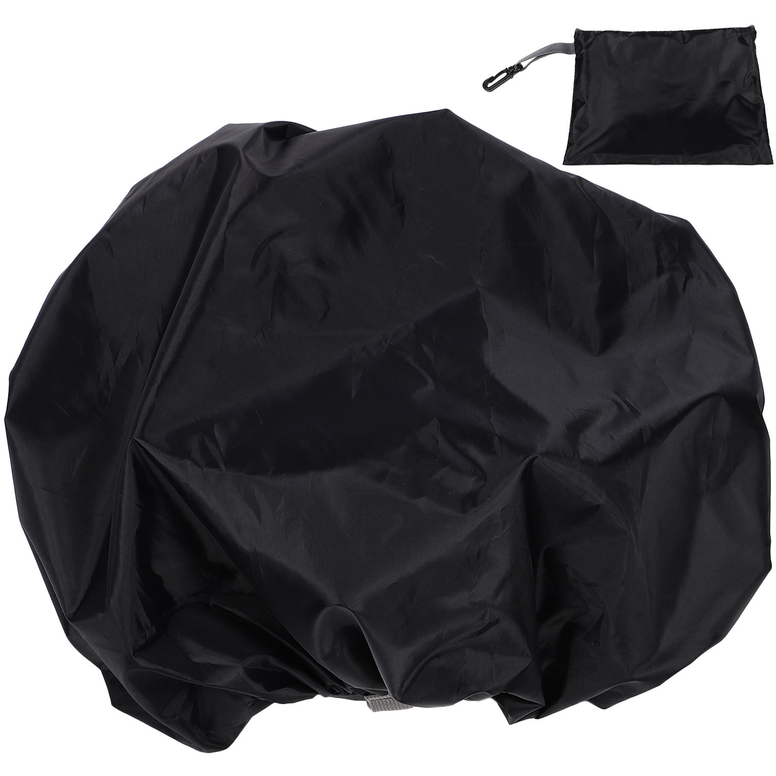 HAMPPLIES Outdoor Backpack 1 Set Black Polyester Rain Cover for 45L ...