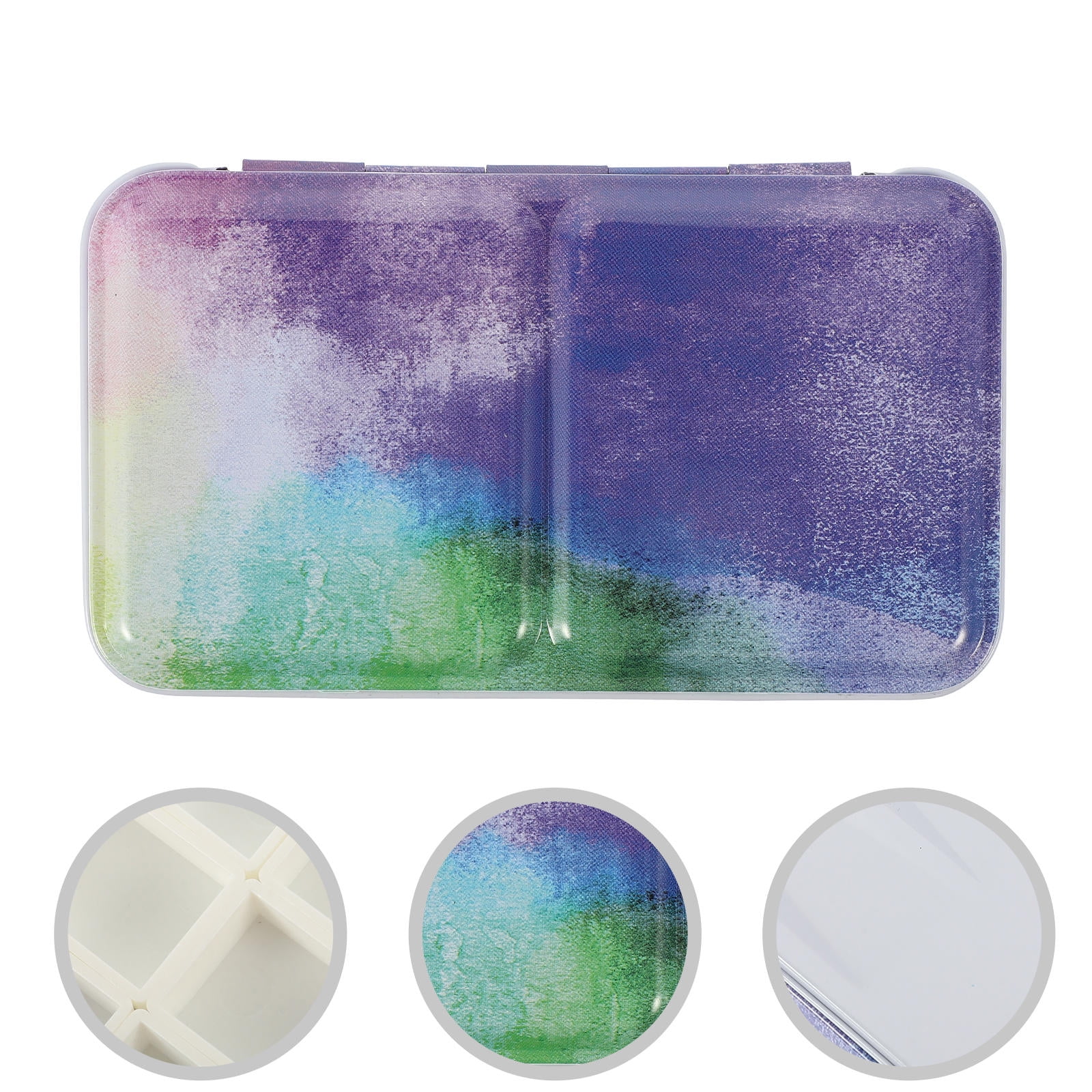 HAMPPLIES Paint Box 1 Set Portable Watercolor Box For Hobbyists Multi ...