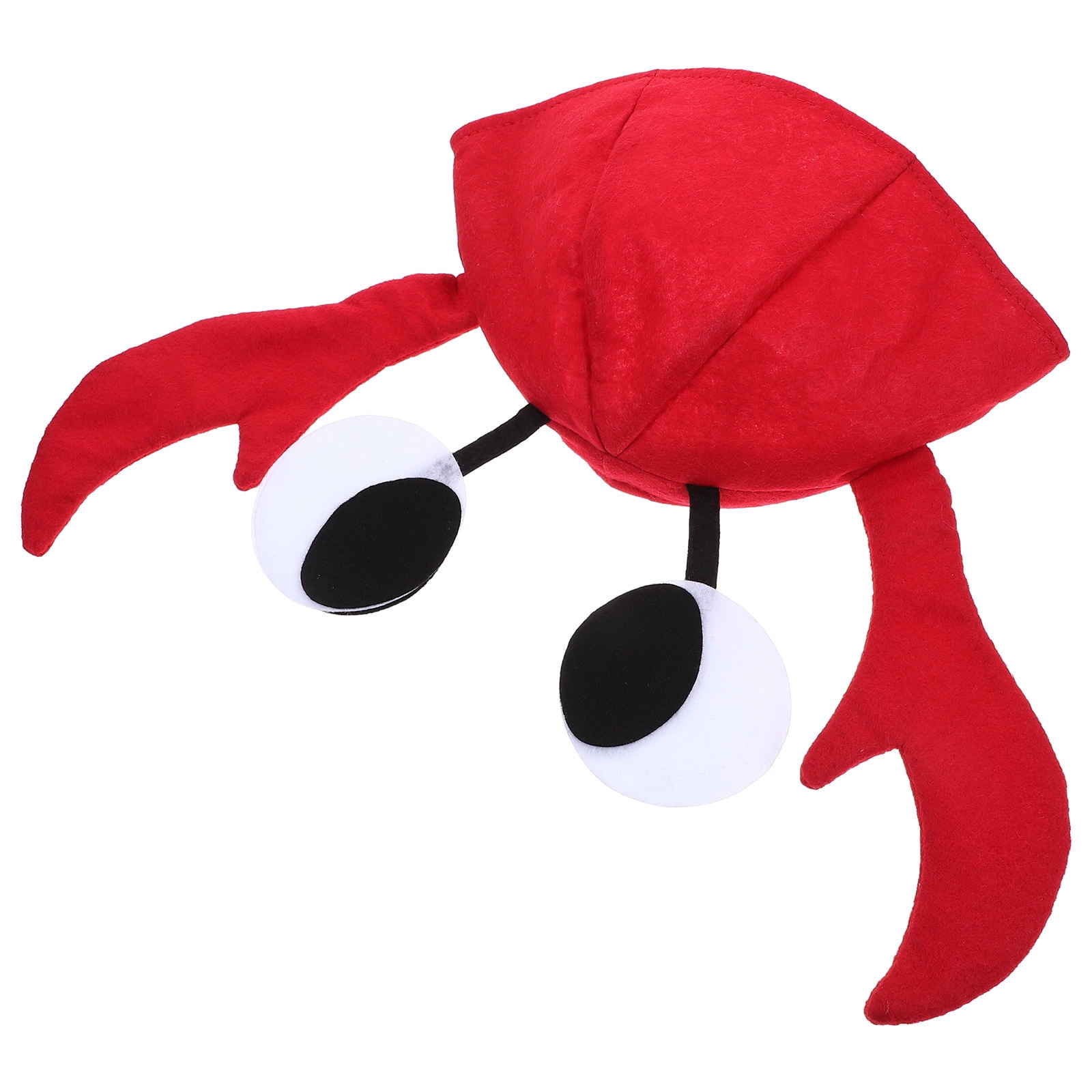 HAMPPLIES Party Hats Crab Hat Red Non-Woven Fabric for Women and Kids ...