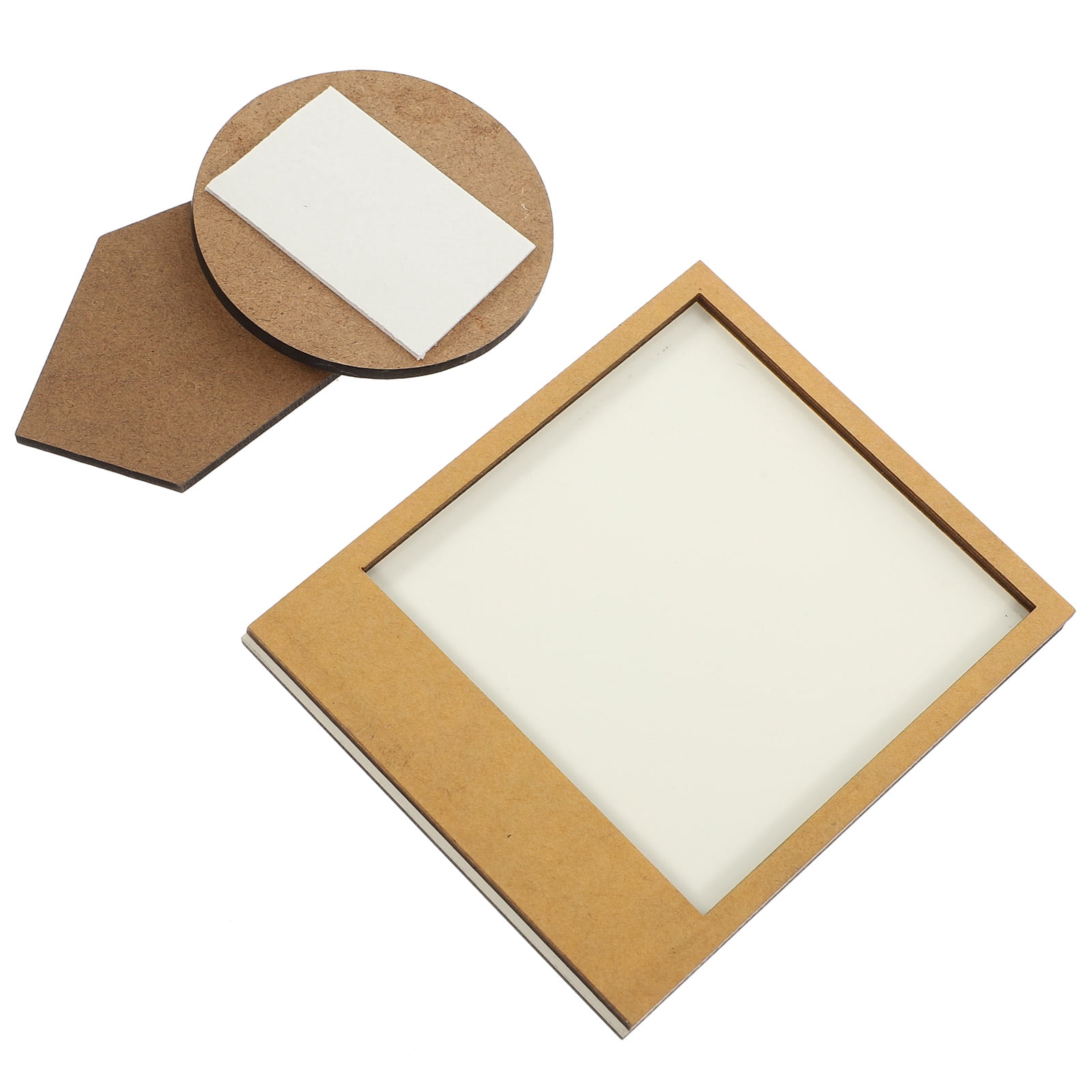 HAMPPLIES Photo Blanks 1Pack Sublimation Picture Frame Blanks Assorted ...