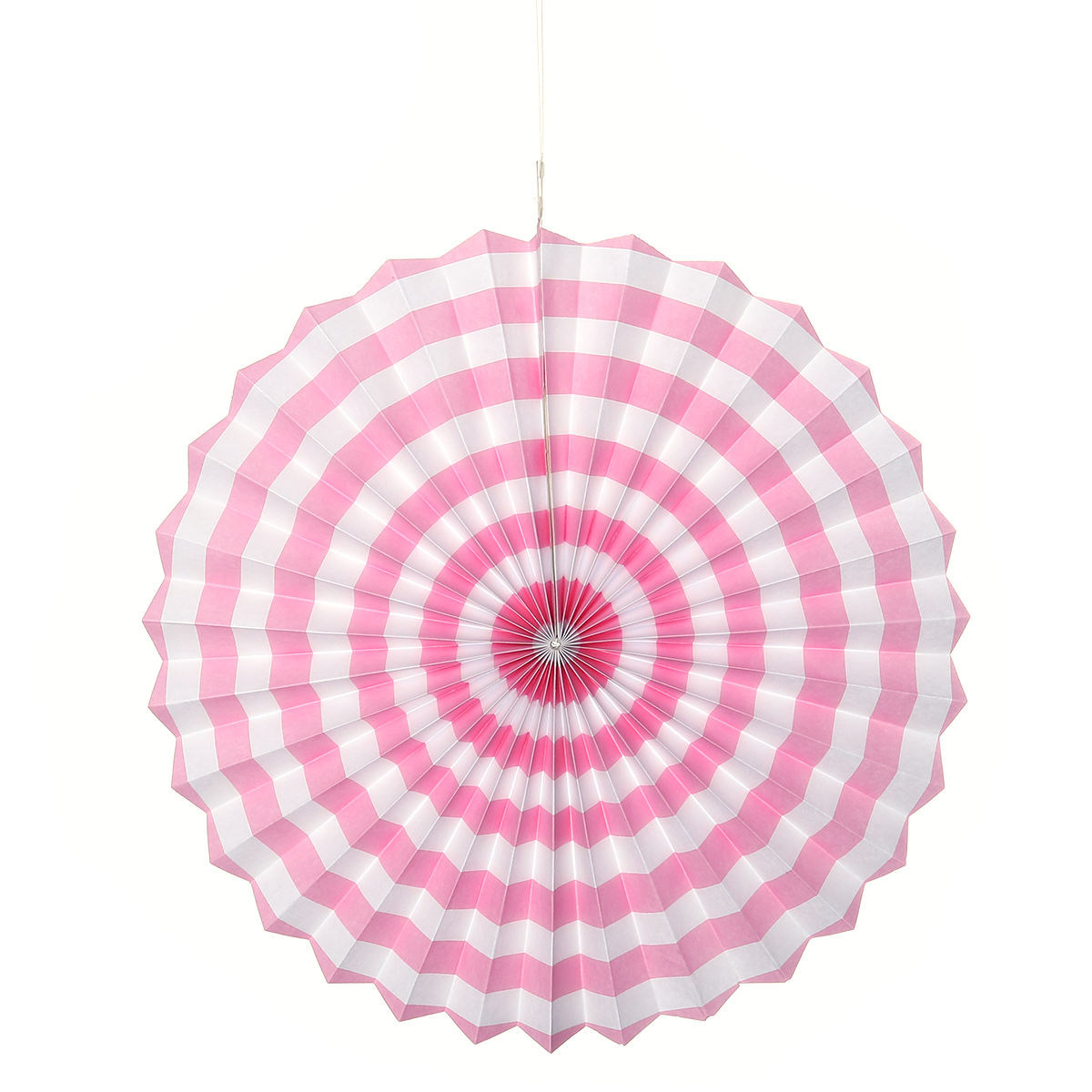 HAMPPLIES Pink Paper Flower Fans 6Pcs Lightweight Birthday Decor ...
