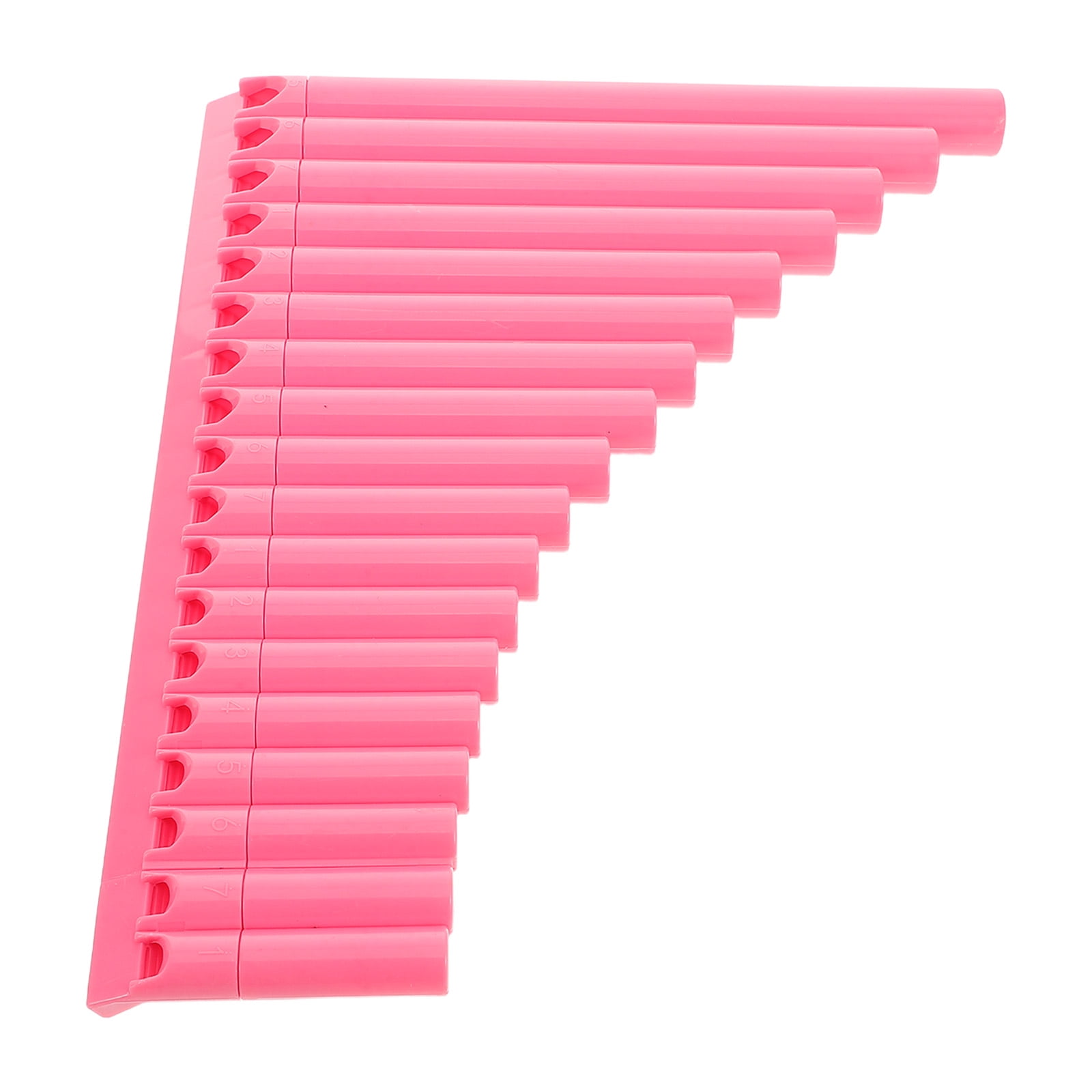 HAMPPLIES Plastic Pan Flute: Pan Pan Flute Beginners Traditional ...