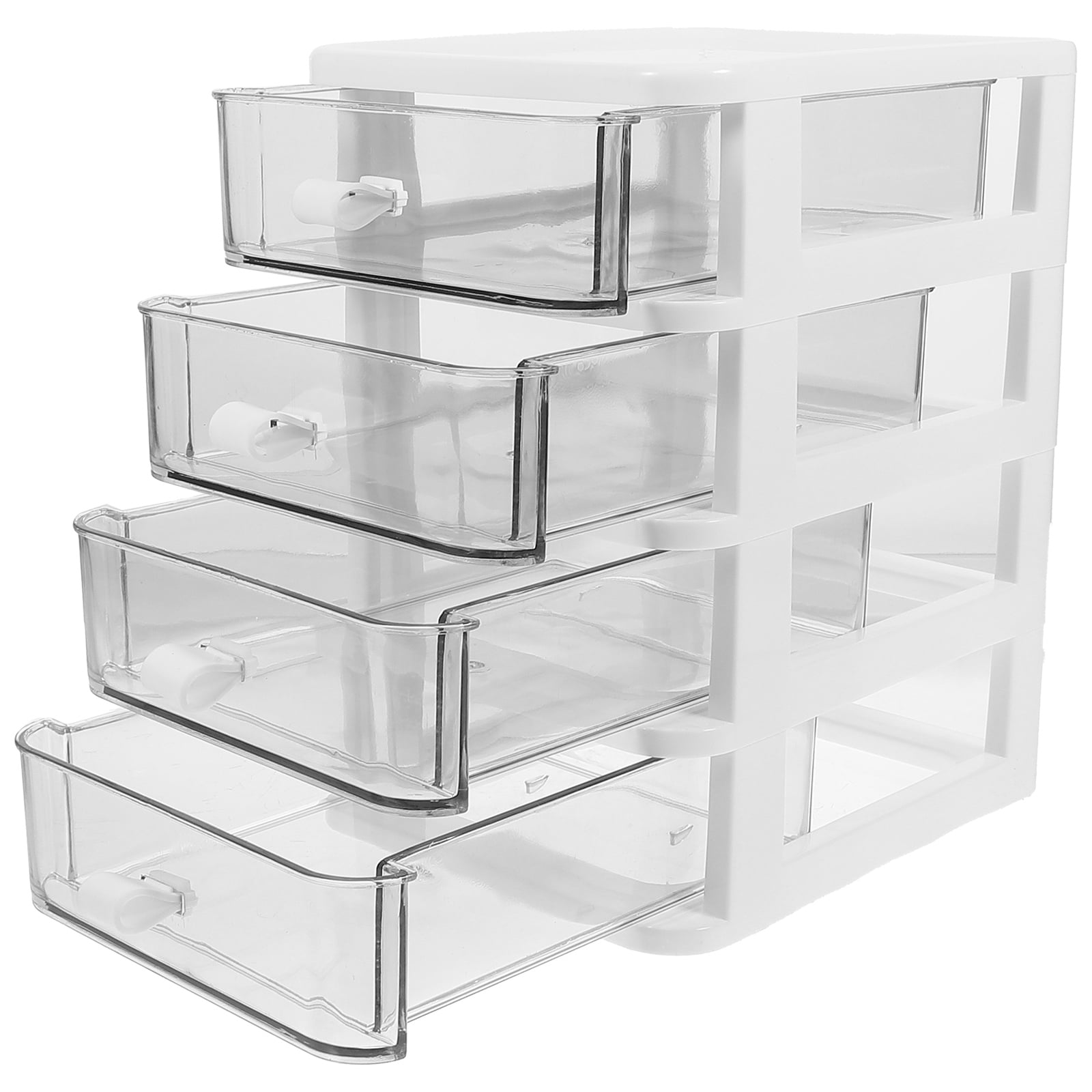 HAMPPLIES Practical Desktop Organizer 1Pack Multi Layer Drawer Type for ...