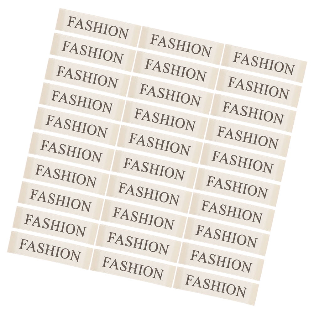 HAMPPLIES Sewing Labels 50Pcs for Clothing in Multi Color for Handmade ...