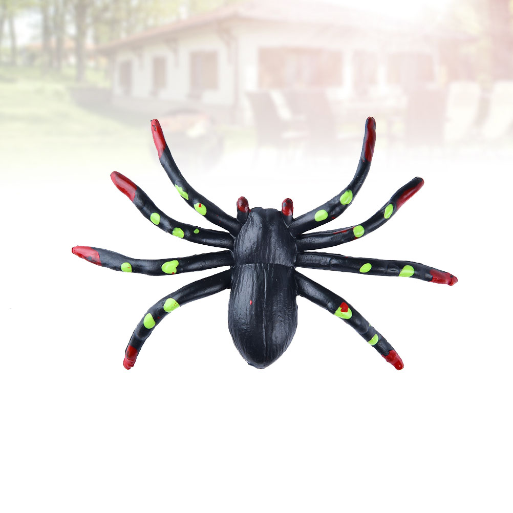 HAMPPLIES Simulation Spider Toy Small Fake Spiders For Costume Party 7 ...