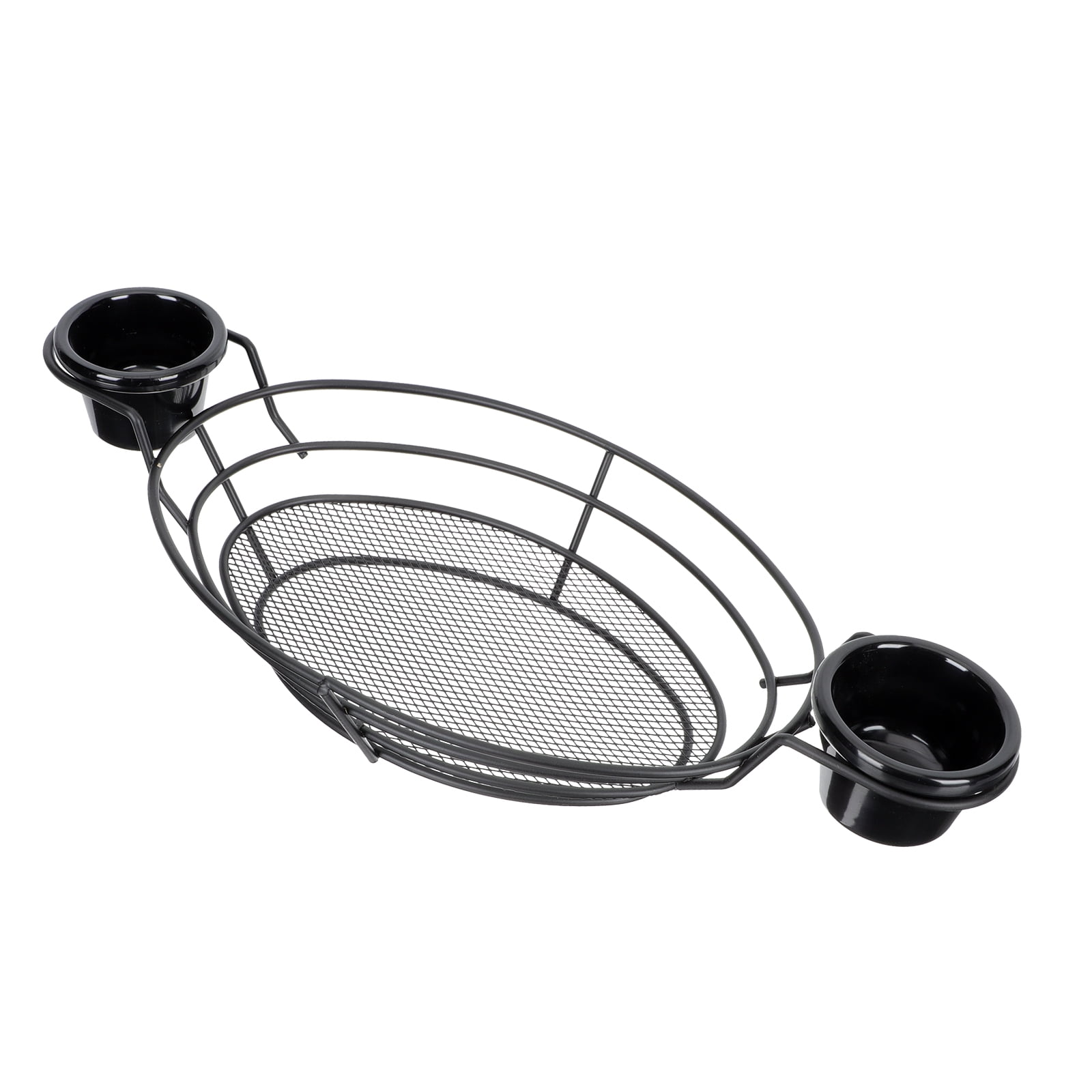 HAMPPLIES Snackle Box Container Black Iron For Snack Holding 1 Set ...