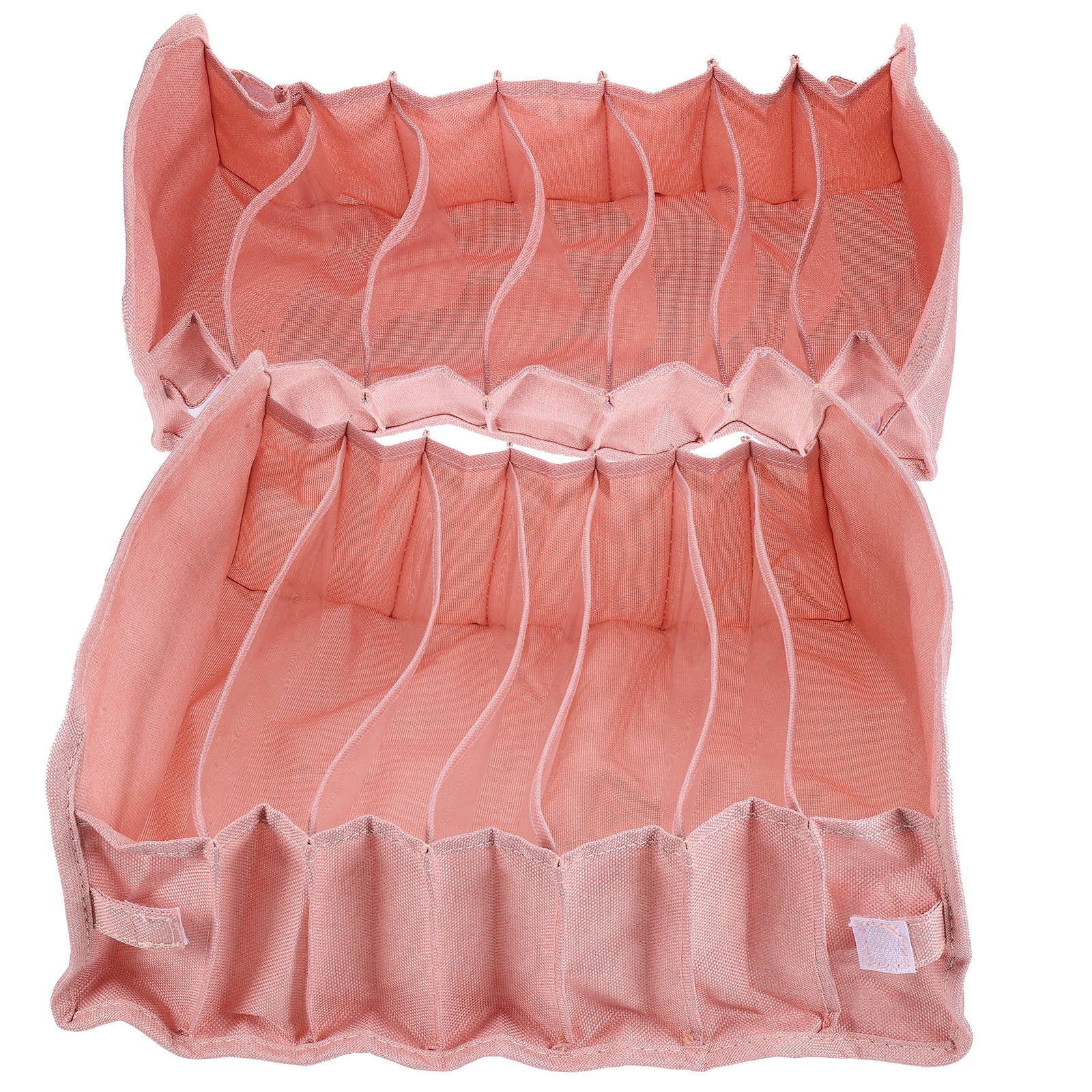 HAMPPLIES Sock Storage Case 34x30x15in Pink Rectangular Easy to Clean ...