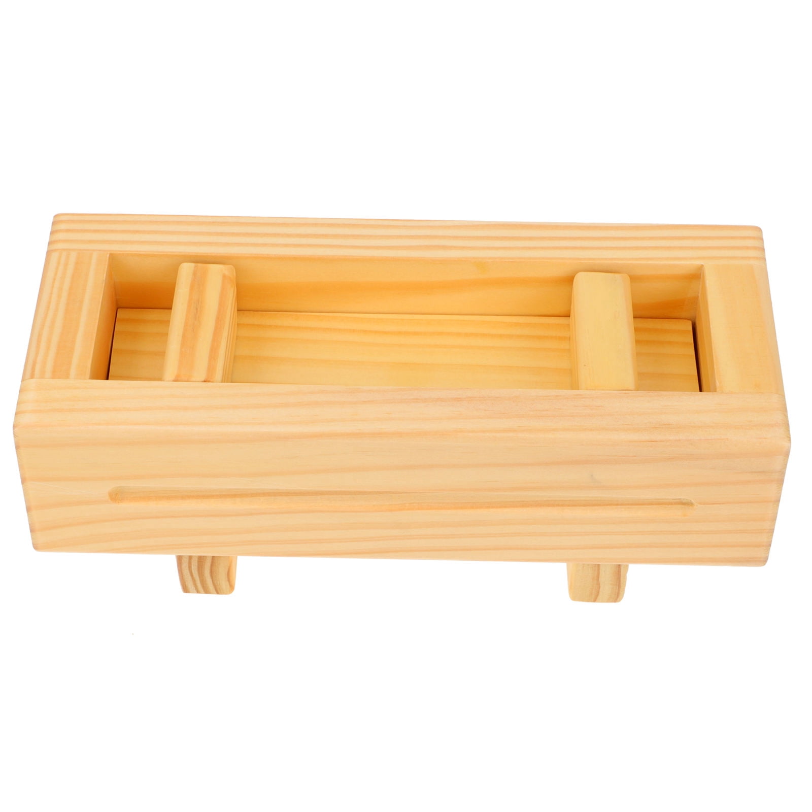 HAMPPLIES Sushi Mold Diy Sushi Maker Tool Flat Pressed Layers Wooden ...