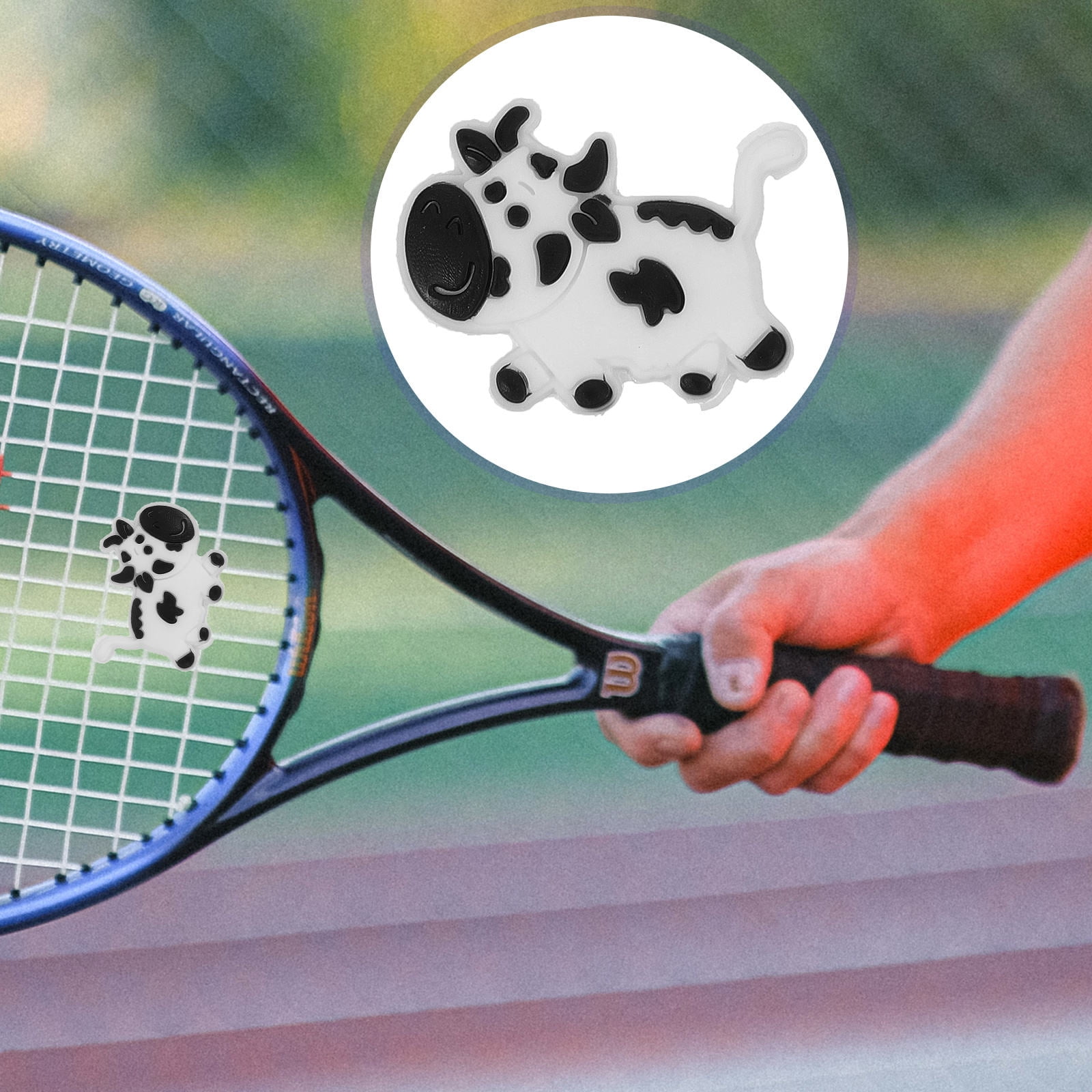 HAMPPLIES Tennis Racket Vibration Dampeners with Silicone Shock ...