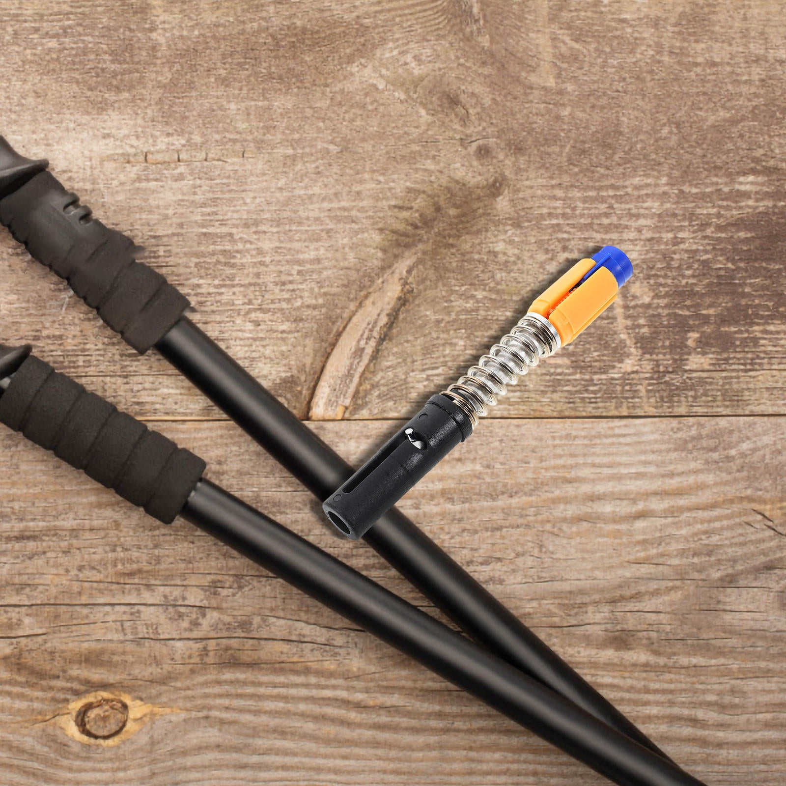 HAMPPLIES Trekking Pole Fitting 1Pack Metal and Plastic Internal Lock ...