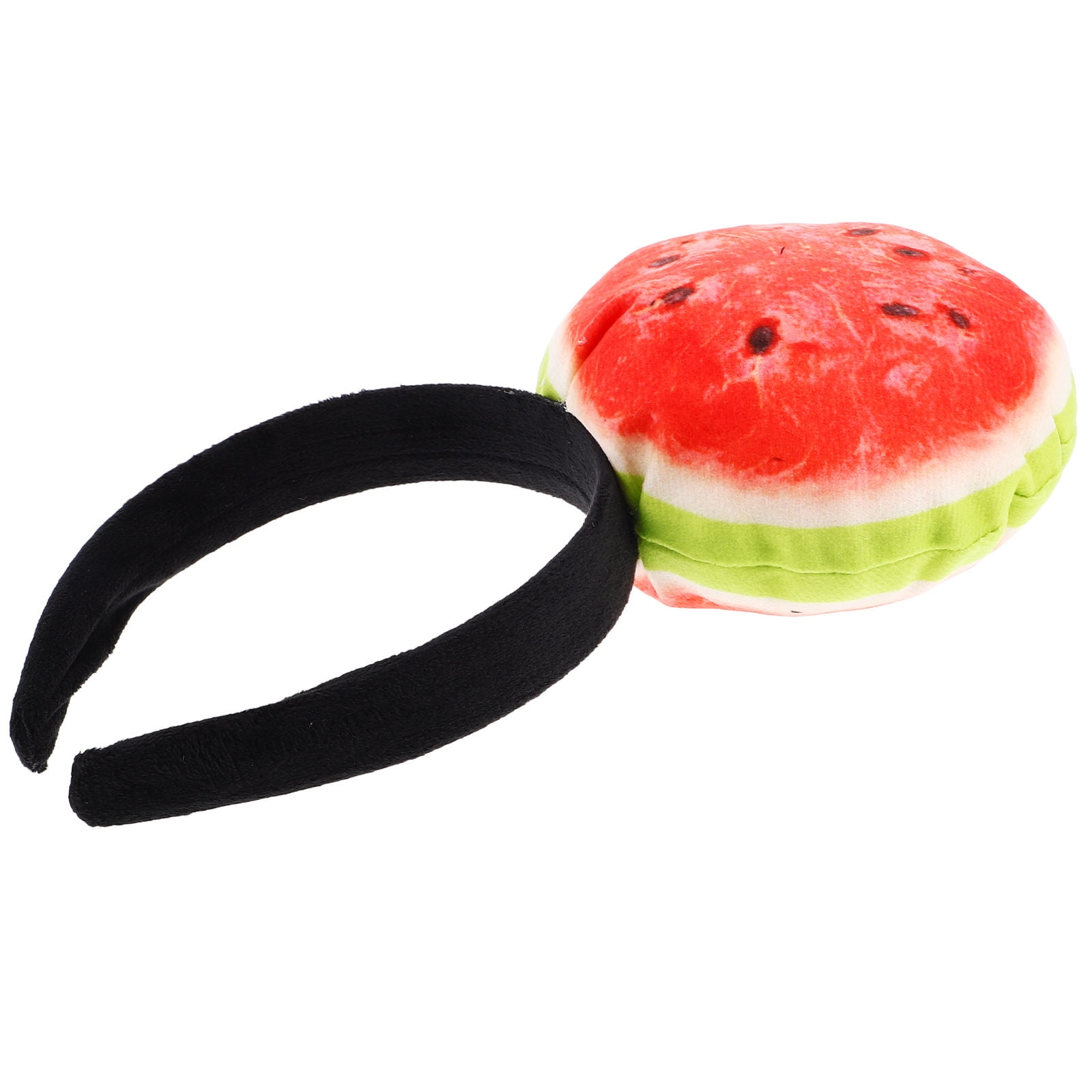 HAMPPLIES Watermelon Headband with Plush Material in 9.1x4.7x2in Size ...