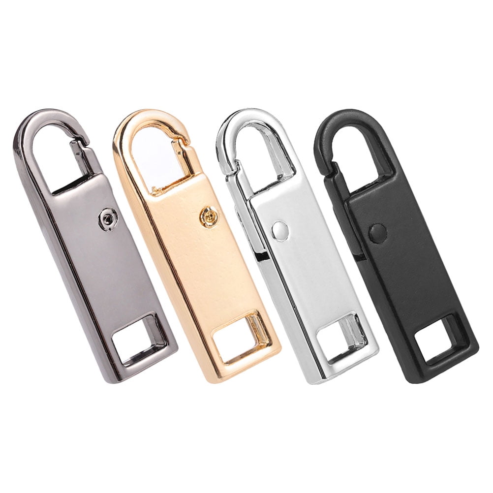 HAMPPLIES Zipper Pulls Replacement Diy Enthusiasts Practical Zinc Alloy ...