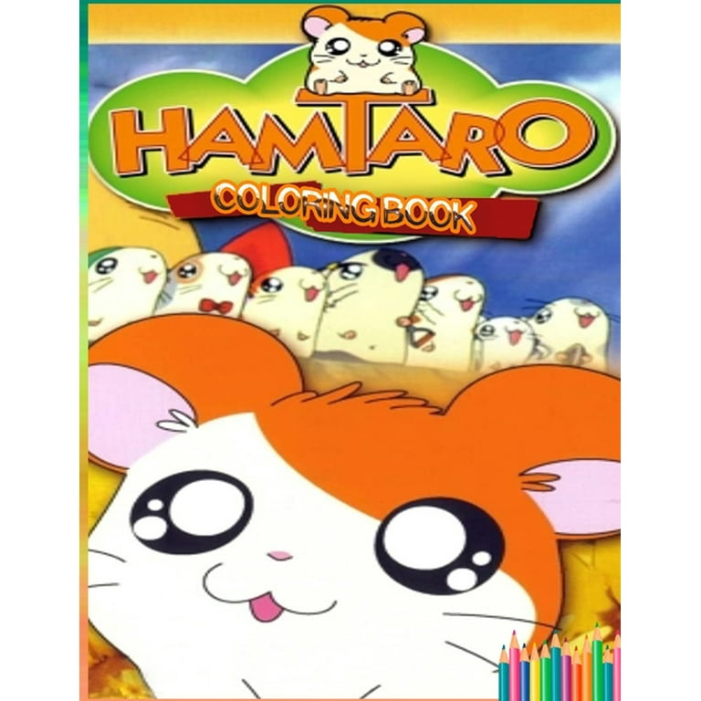 hamtaro coloring pages for kids