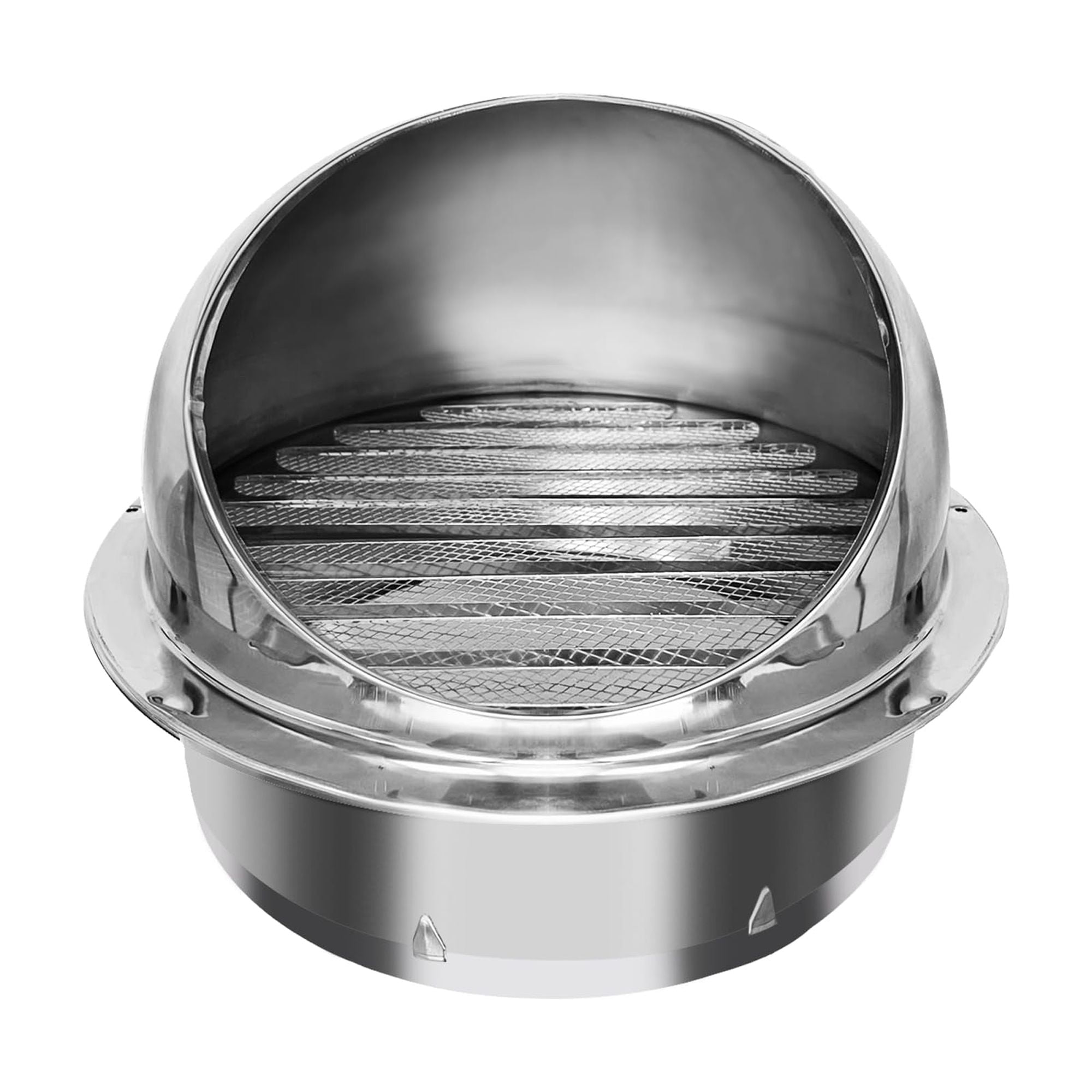 HAN'KITCHEN'LON'S 10-Inch Stainless Steel Dryer Vent Cover - Round ...