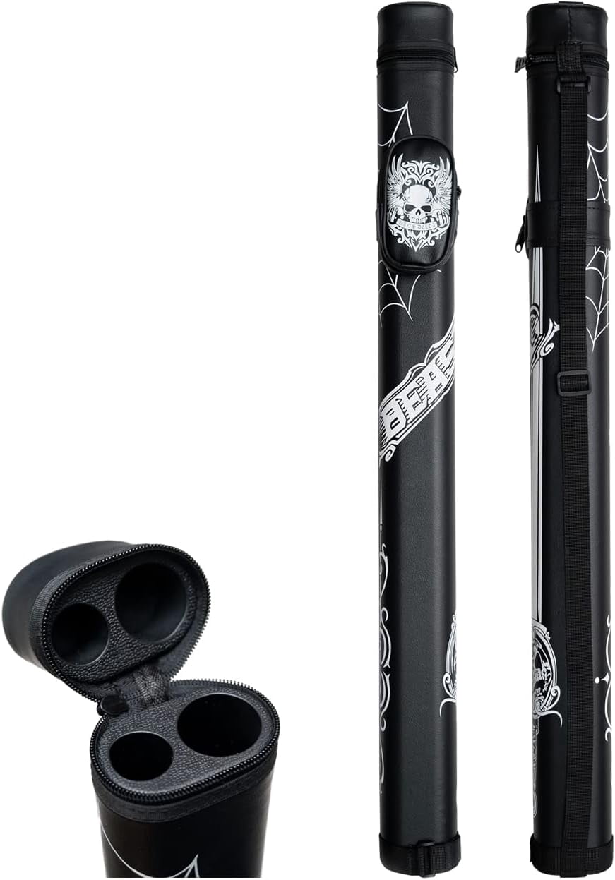 HAN'S Hard Pool Cue Billiard Stick Carrying Case - Walmart.com