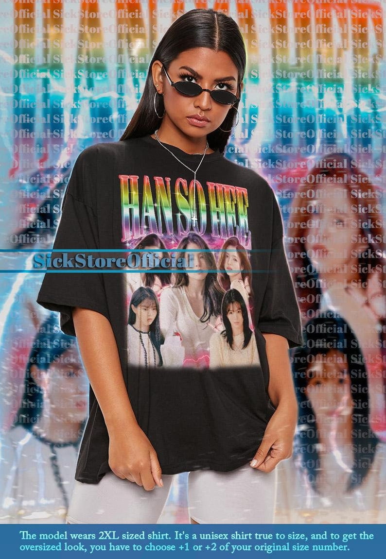 HAN SO HEE Vintage Shirt, Han So Hee Homage Tshirt, Han So Hee Fan Tees ...