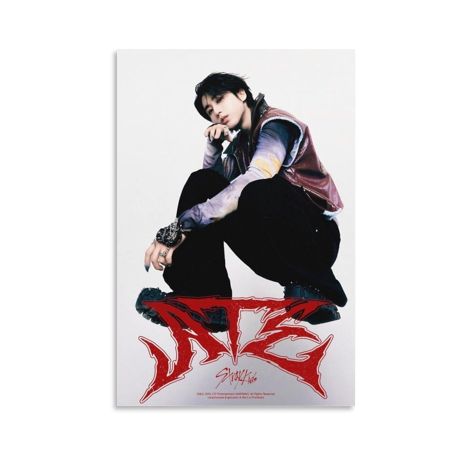HAN Stray Kids ATE CUTE ARTIST IDOLS Canvas Art Poster And Wall Art ...
